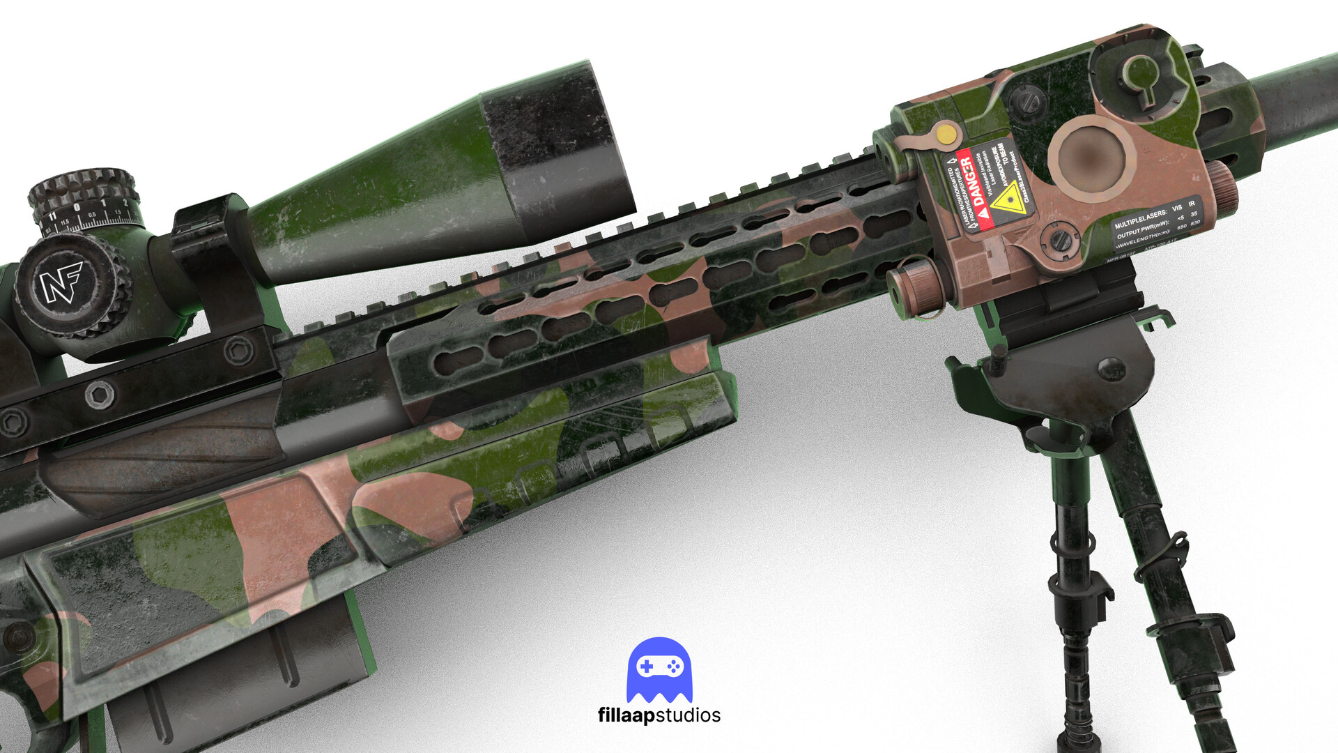 Fillaap Studios - MK13 Mod 7 Sniper Rifle