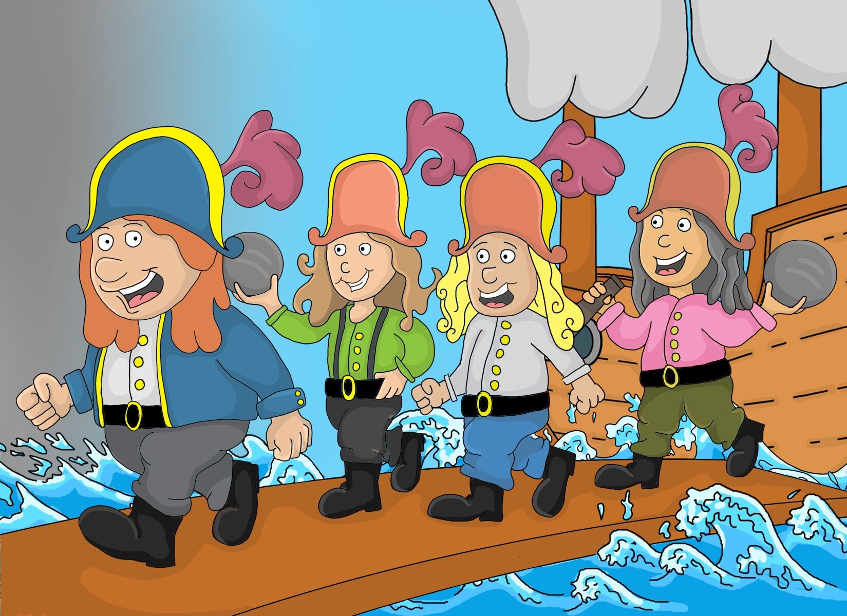 Kimberley Turner - Captain Curl and the Pointy Pirates - published ...