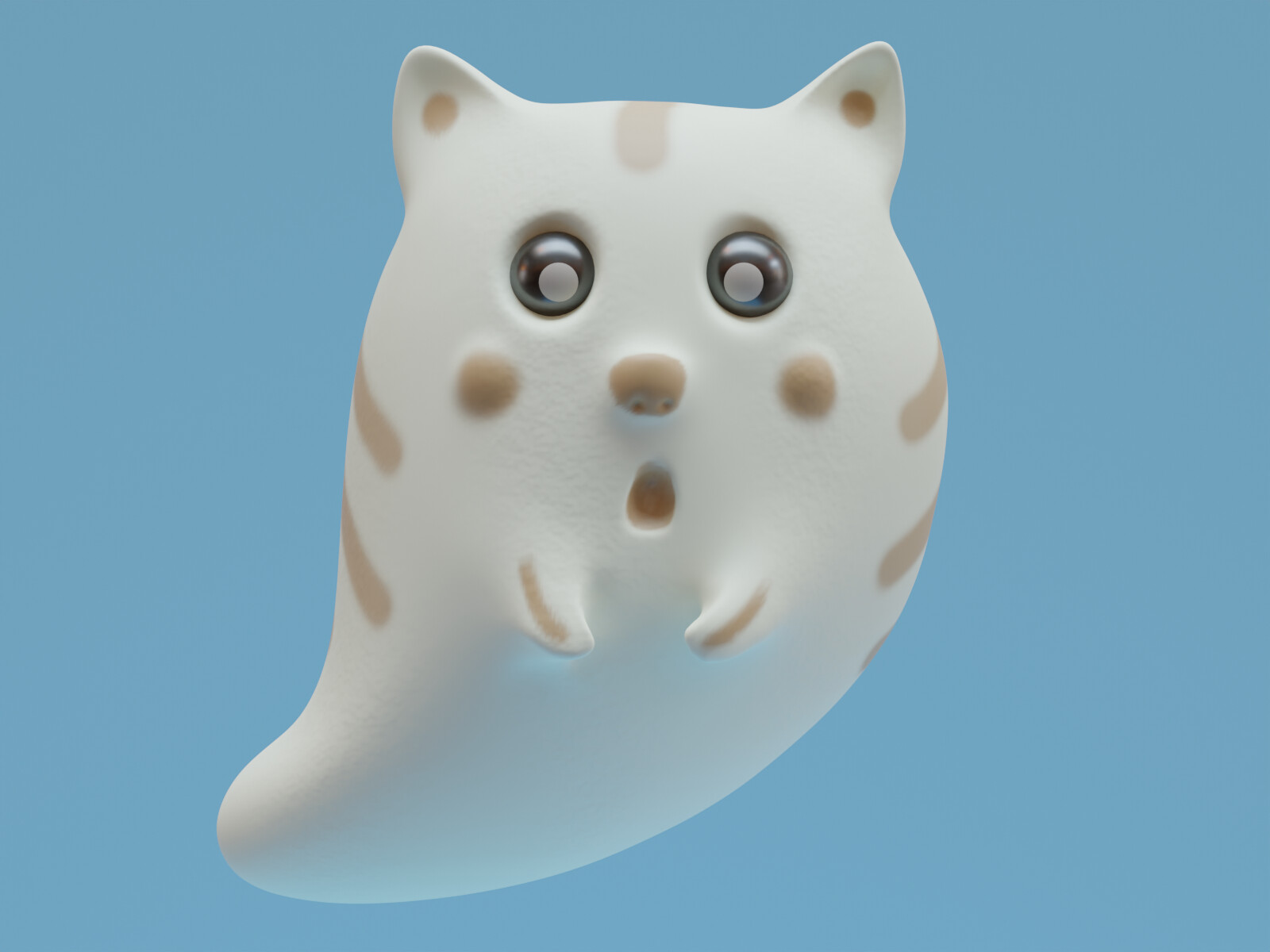 ArtStation - ghost cat