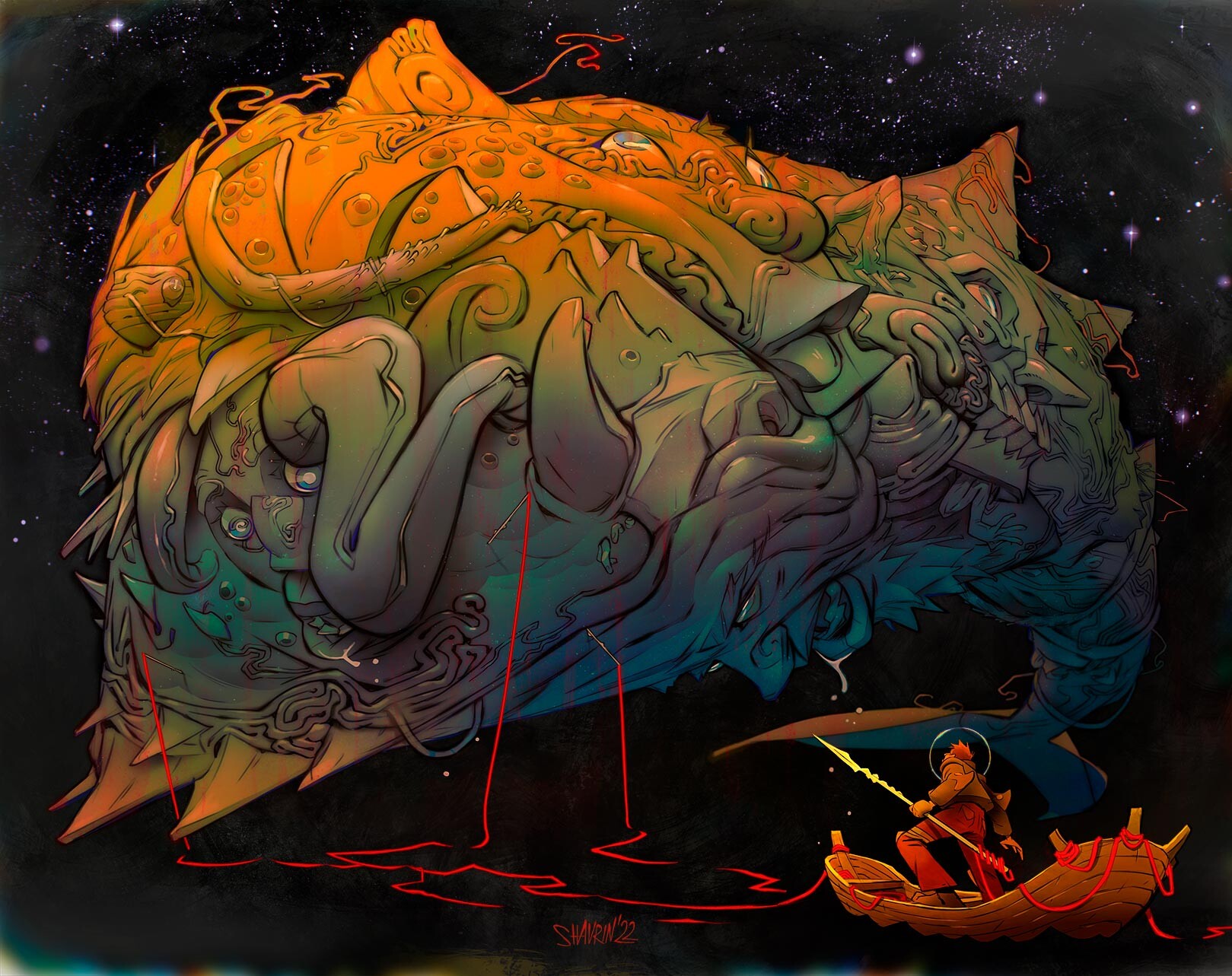 ArtStation - Moby-Dick Headbook SHAVRIN