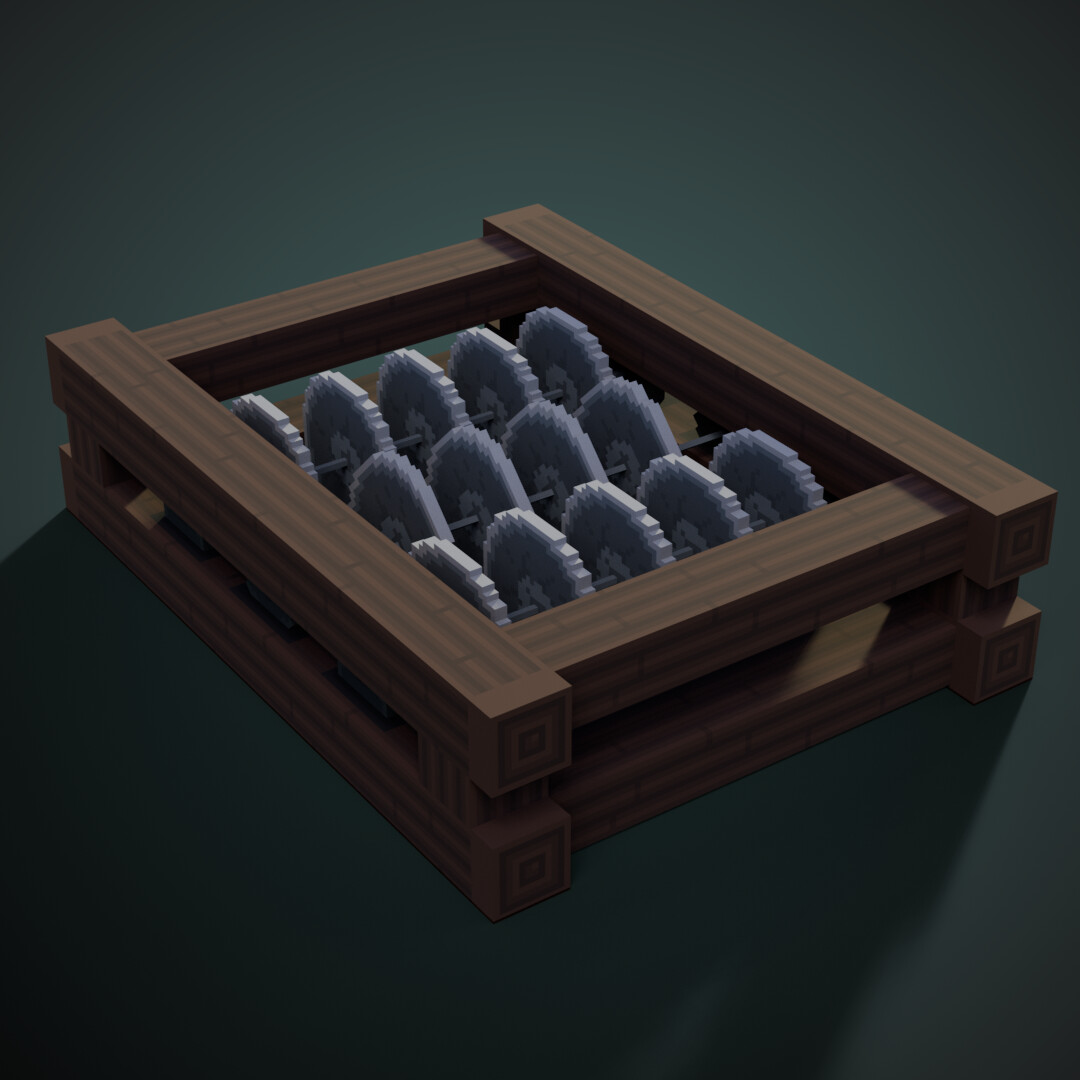 ArtStation - Saw Blades Trap