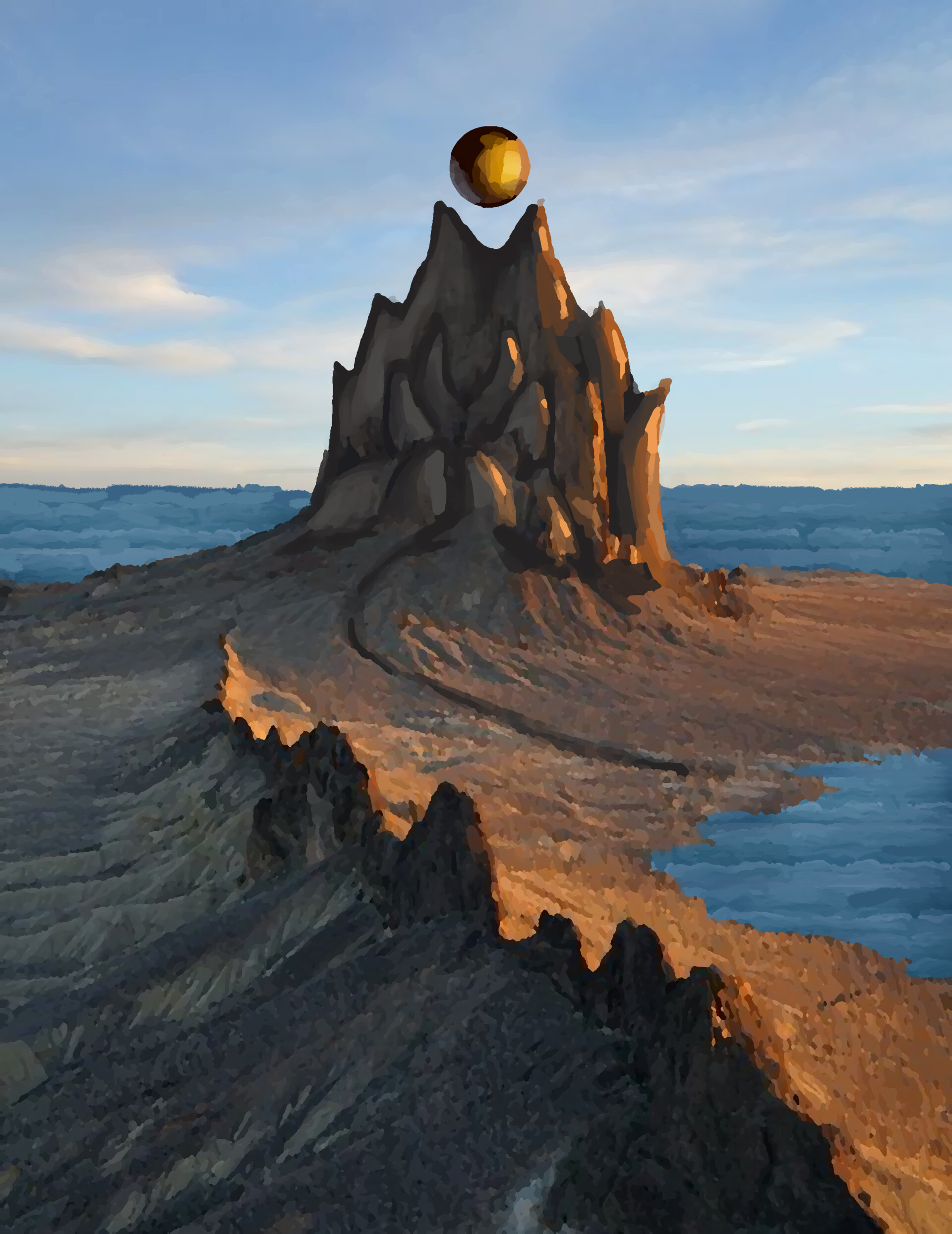 ArtStation - "Kirke" - Helios, his family and palace