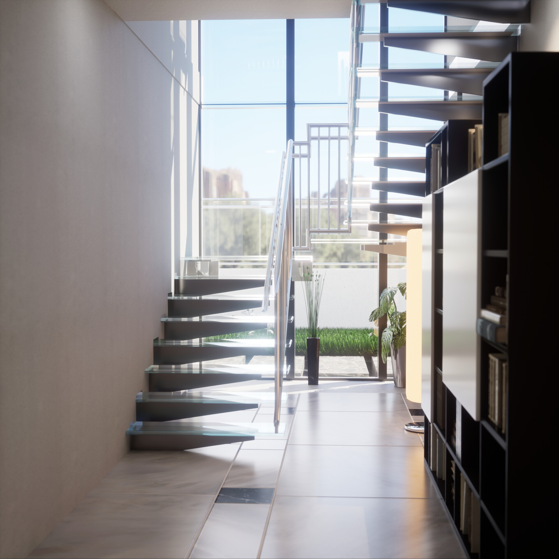 ArtStation - Archviz UE5- The Staircase