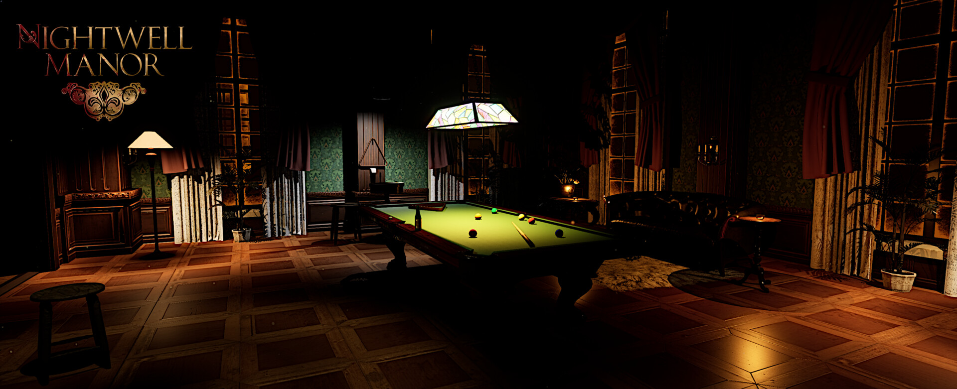 Corey Schiffer - Nightwell Manor Environment Art and Level Design