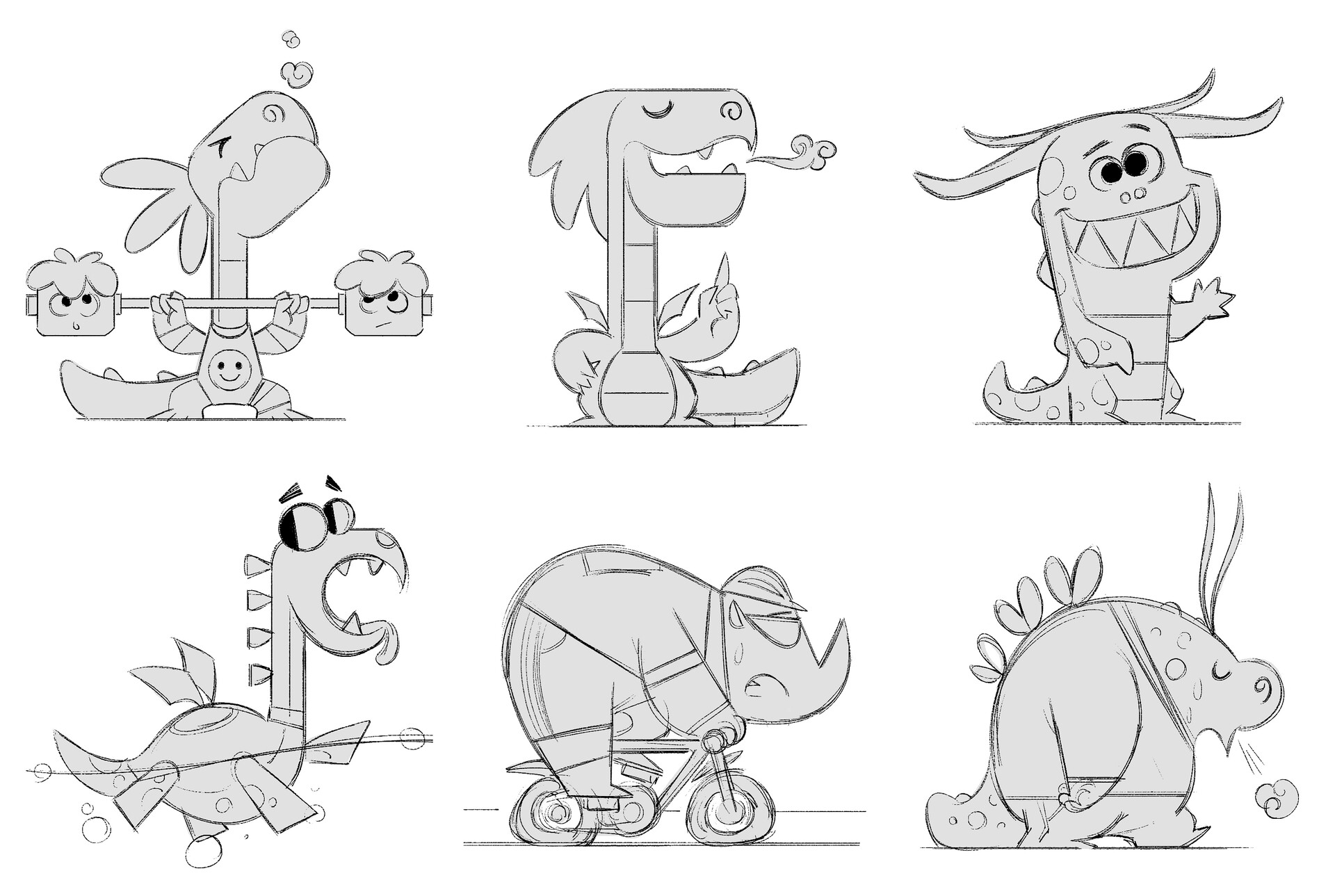 ArtStation - Character explorations.