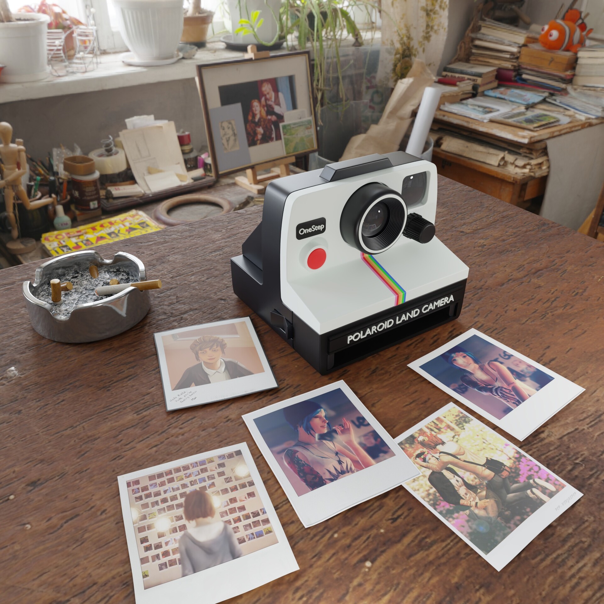 ArtStation - Polaroid in Life is Strange