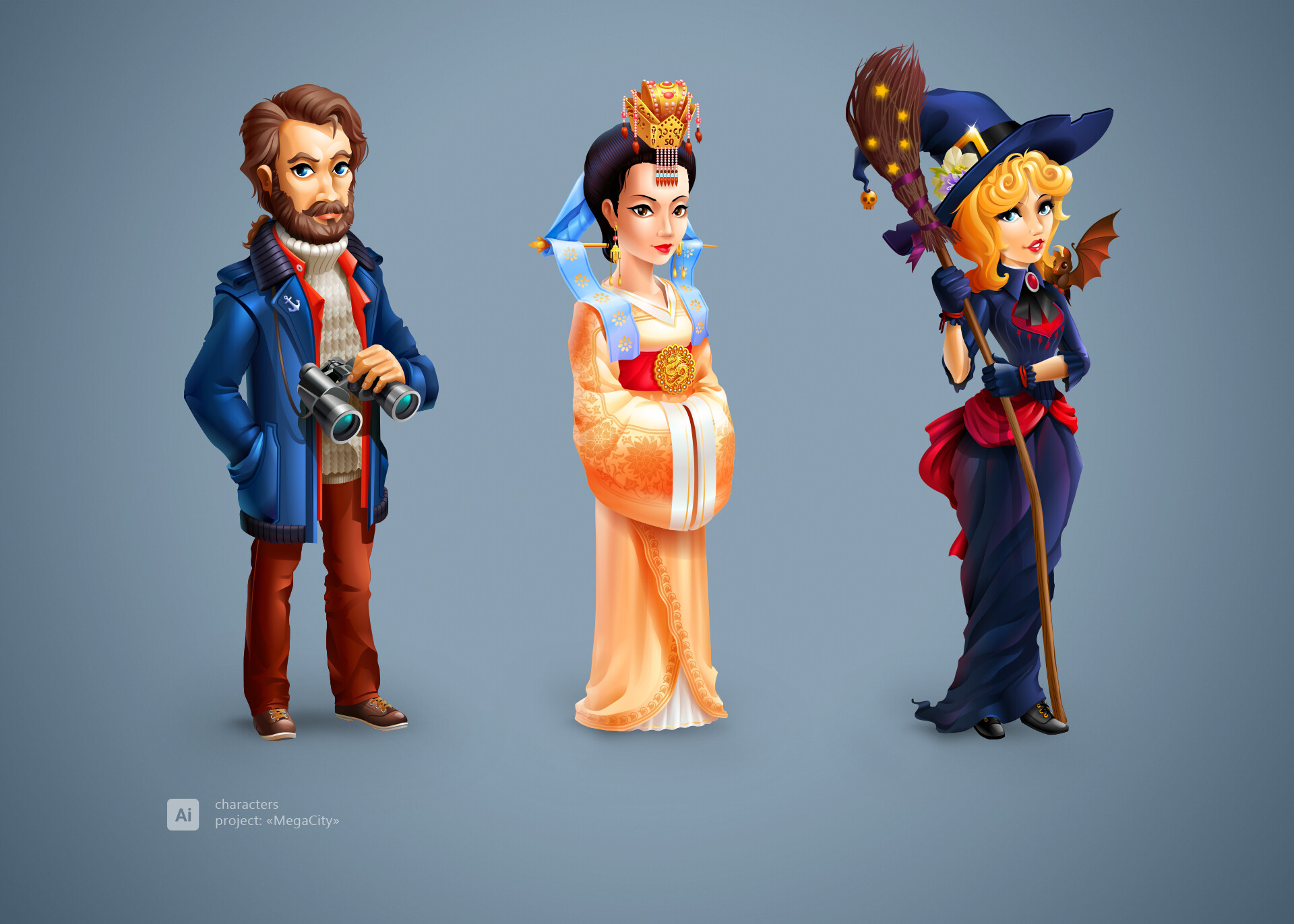 ArtStation - concept art characters