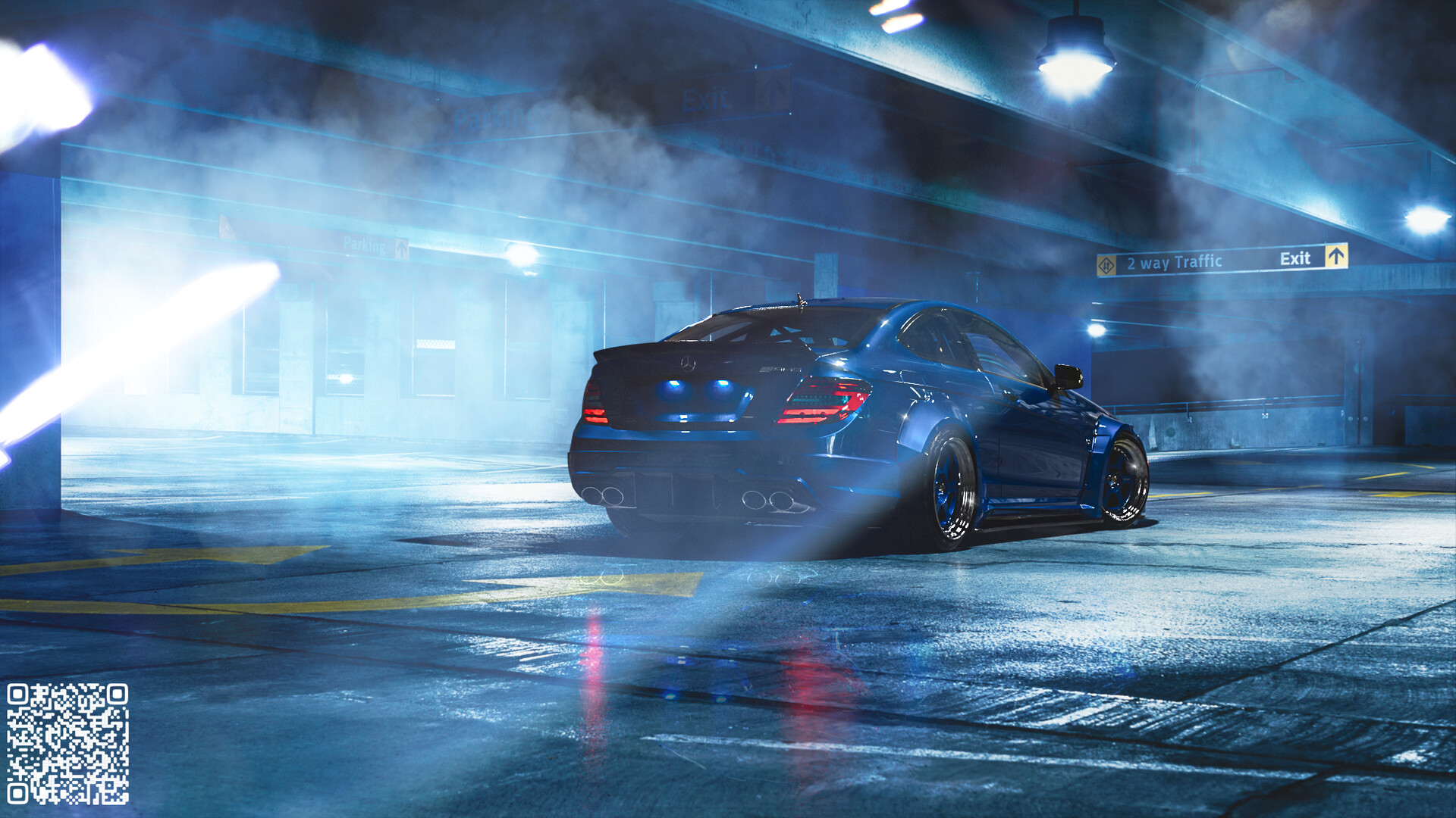 ArtStation - Mercedes-Benz C 63 AMG W204