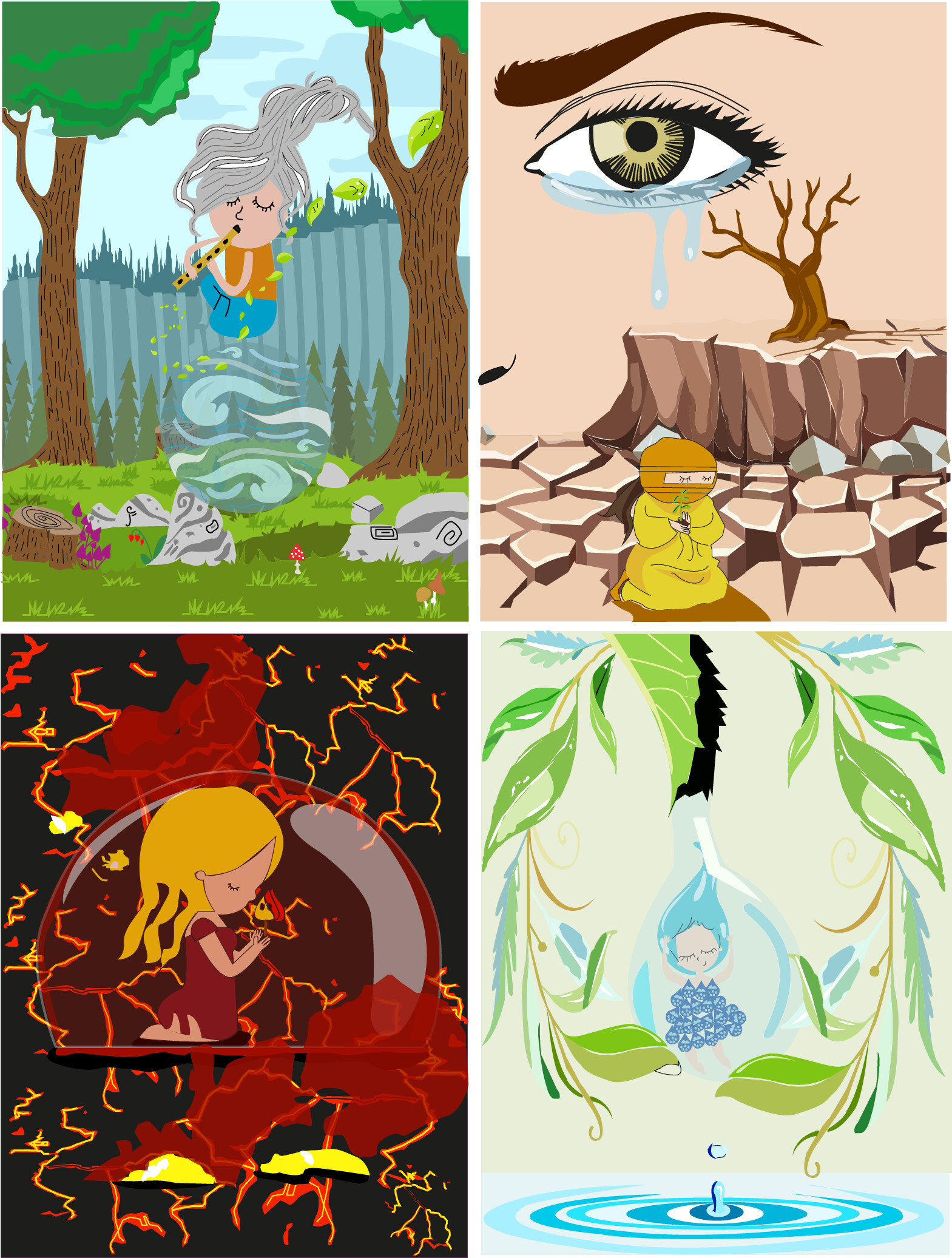 ArtStation - 4 elements