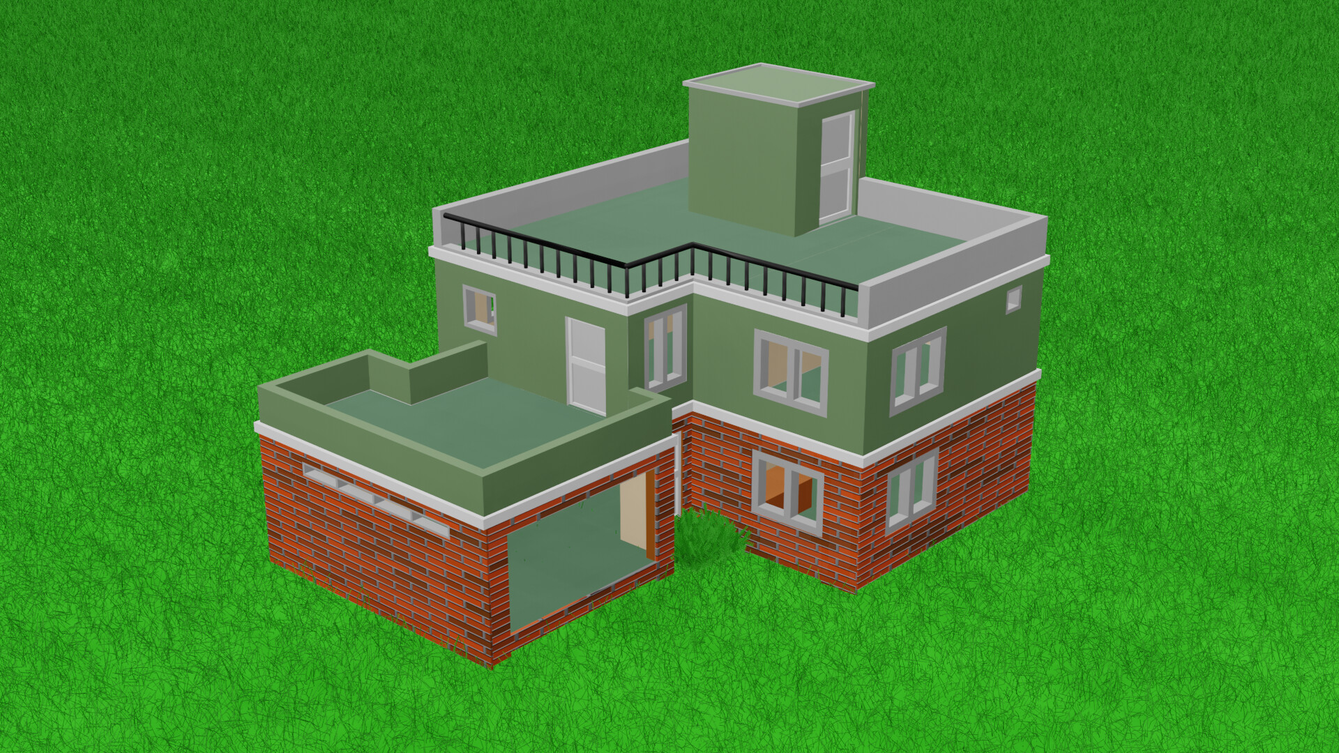 ArtStation - PUBG SQUAD HOUSE