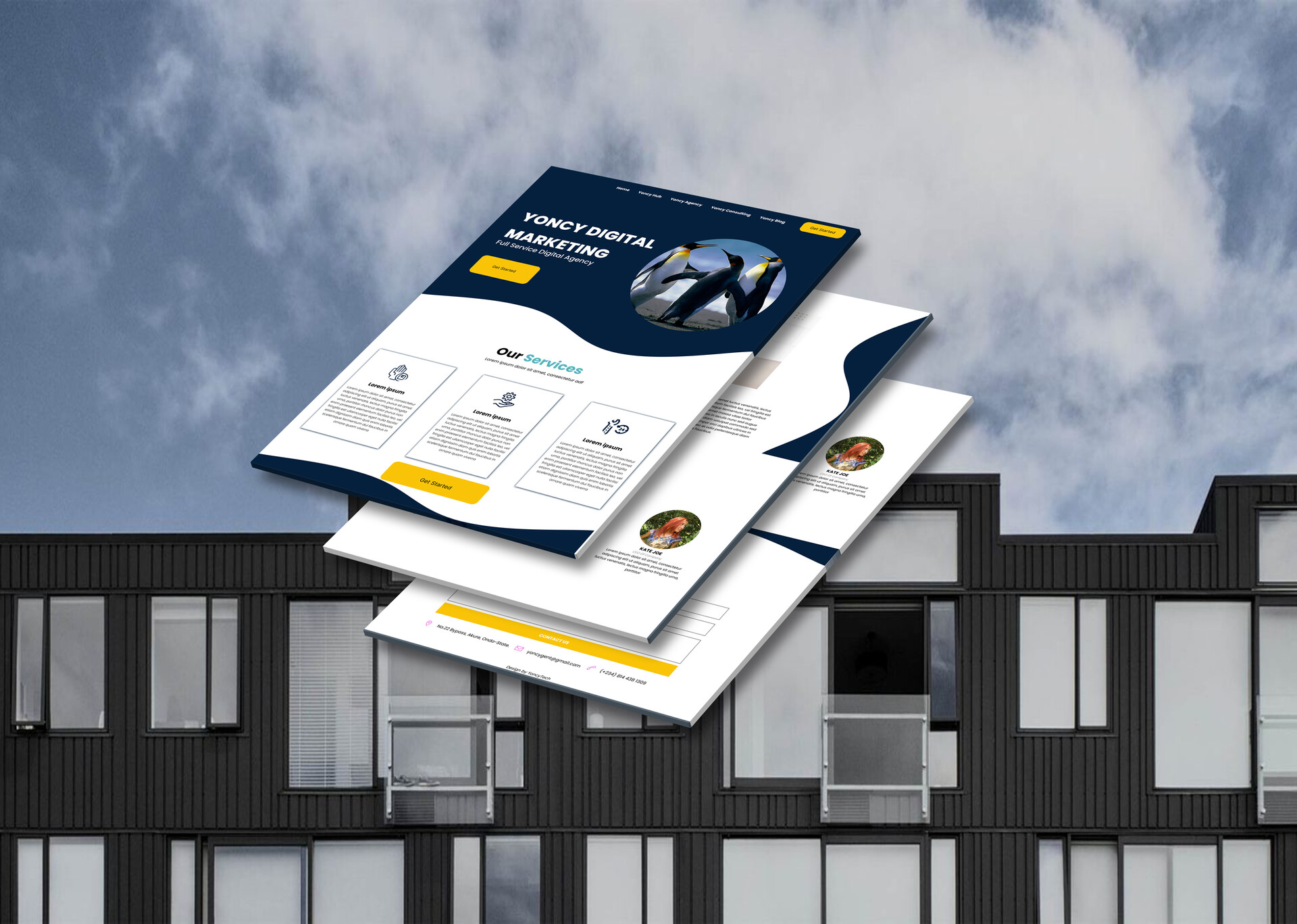 ArtStation - Figma design with Mockup design and Photoshop