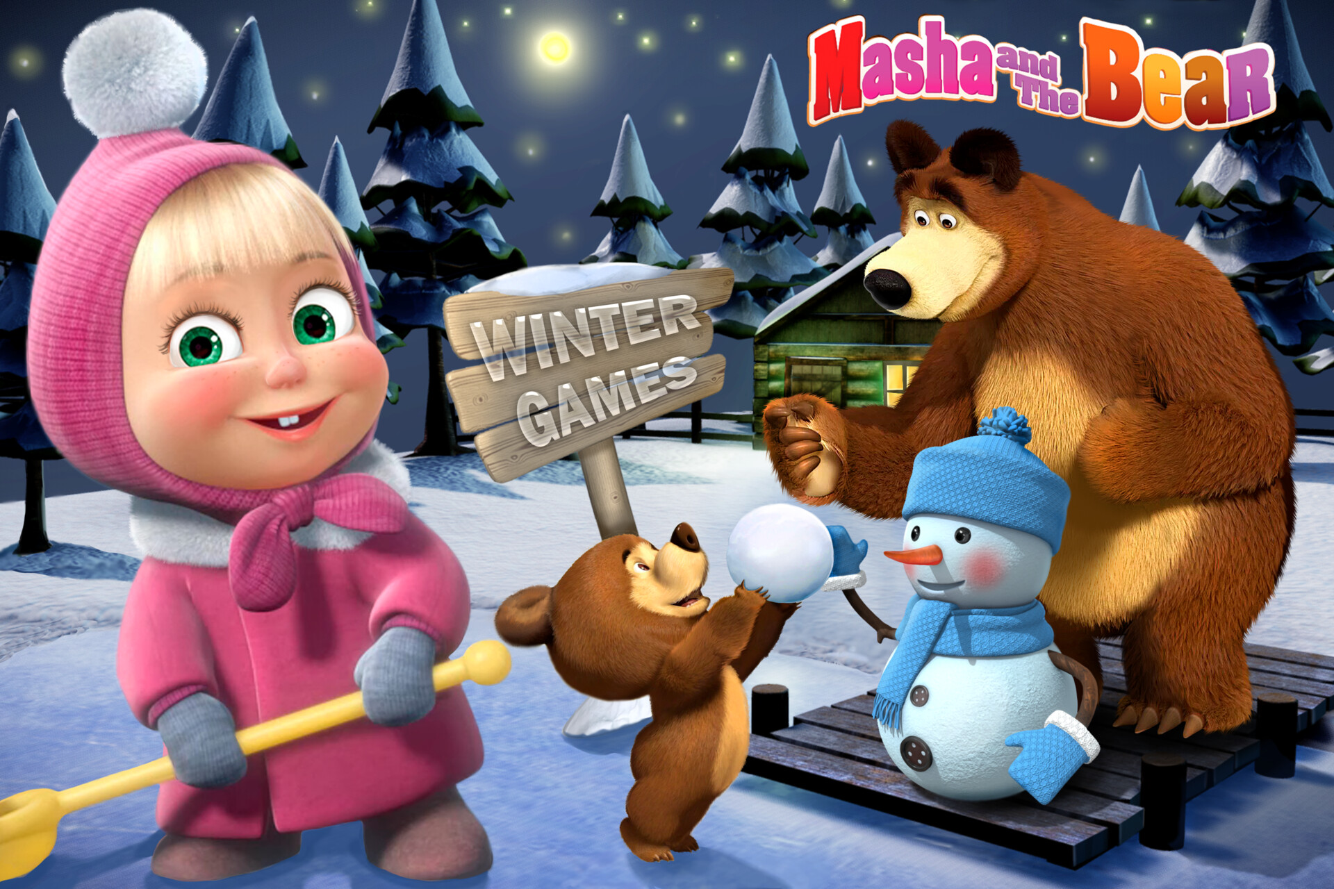 ArtStation - Masha and the Bear (banner)