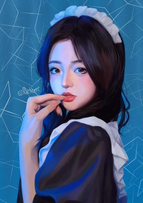 ArtStation - Blue Maid