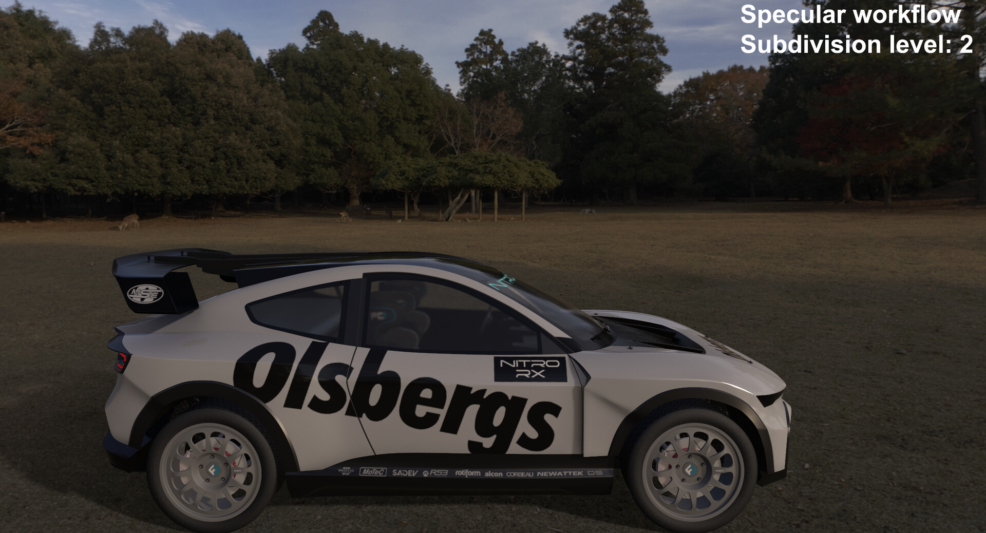 RaceArt by S_and_O - 3D model FC1-X Electric Rallycross SUV Niclas ...