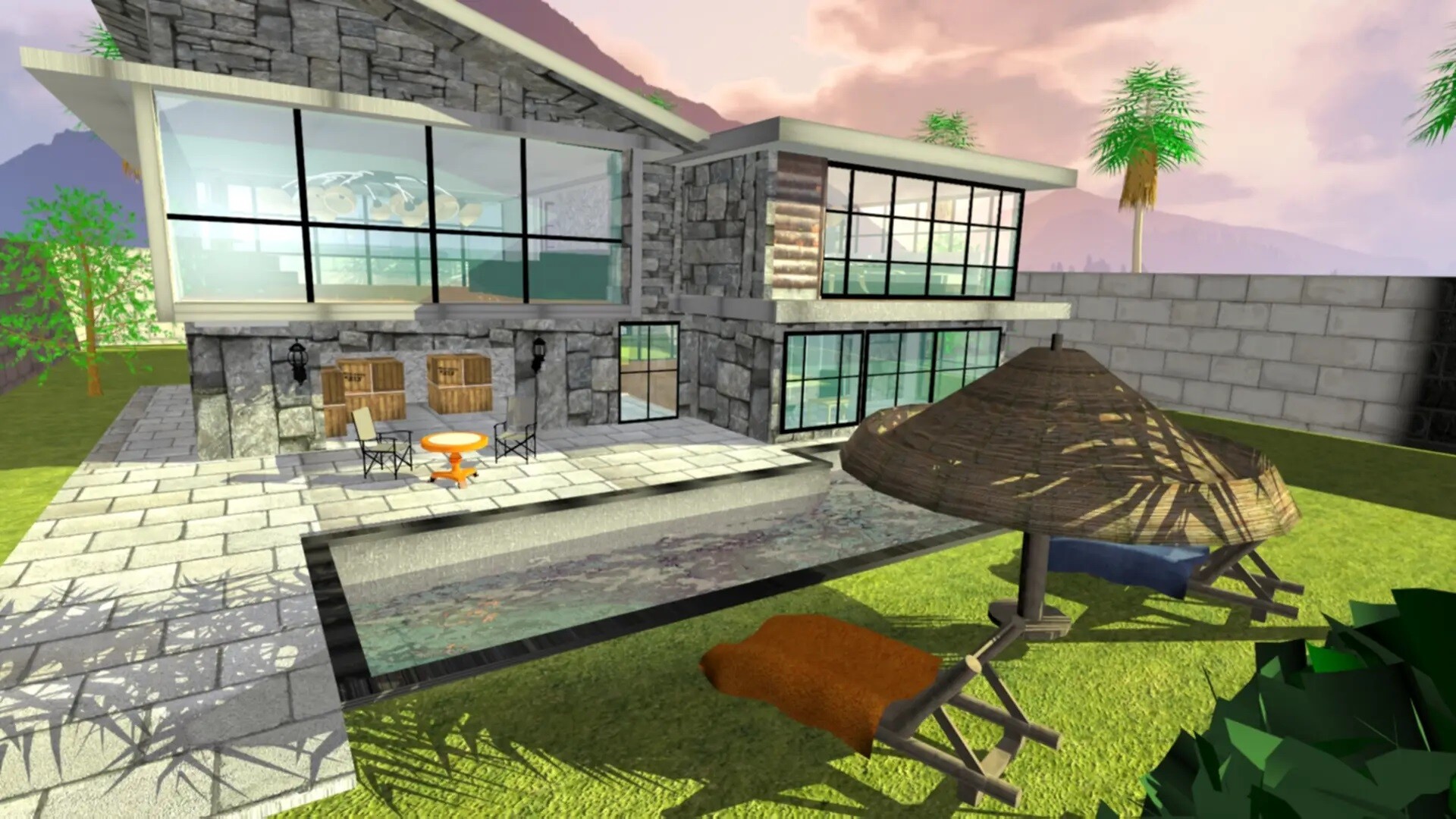 ArtStation - My home 3D modeling