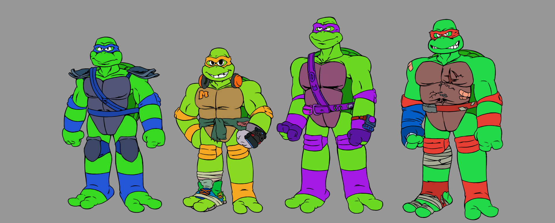 Chaz Daviscz - Turtle Power! (fan art)