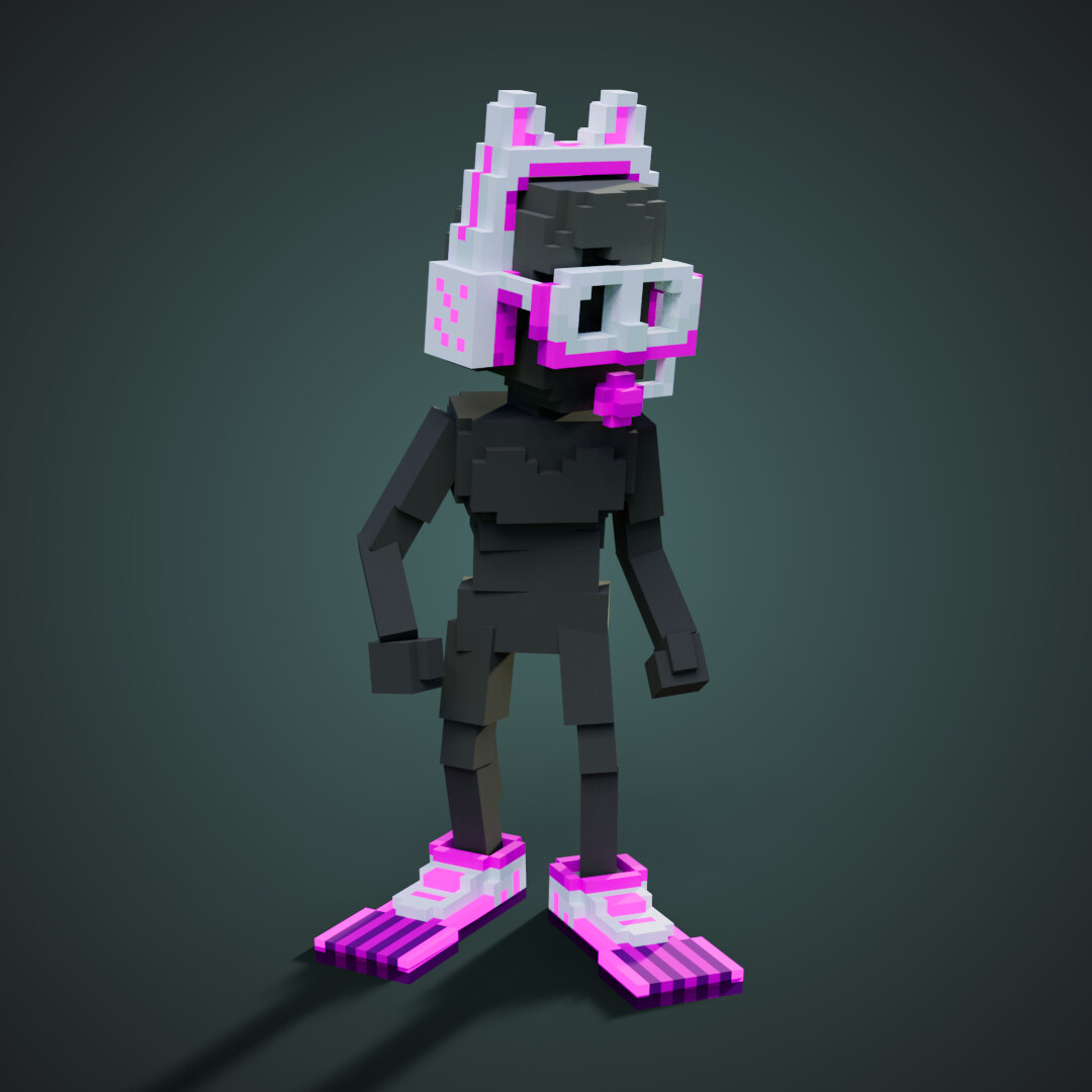 ArtStation - Kitty Scuba Diving Kit