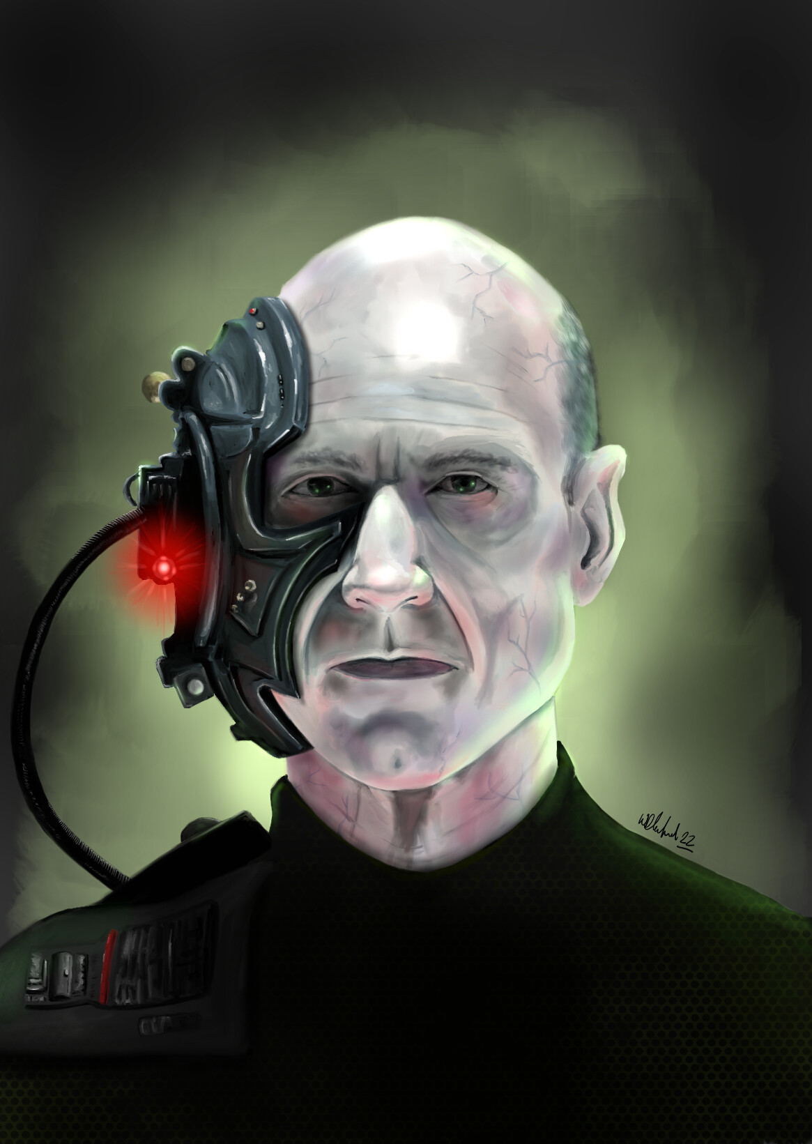 ArtStation - "I am Locutus of Borg. Resistance is futile. Your life, as ...
