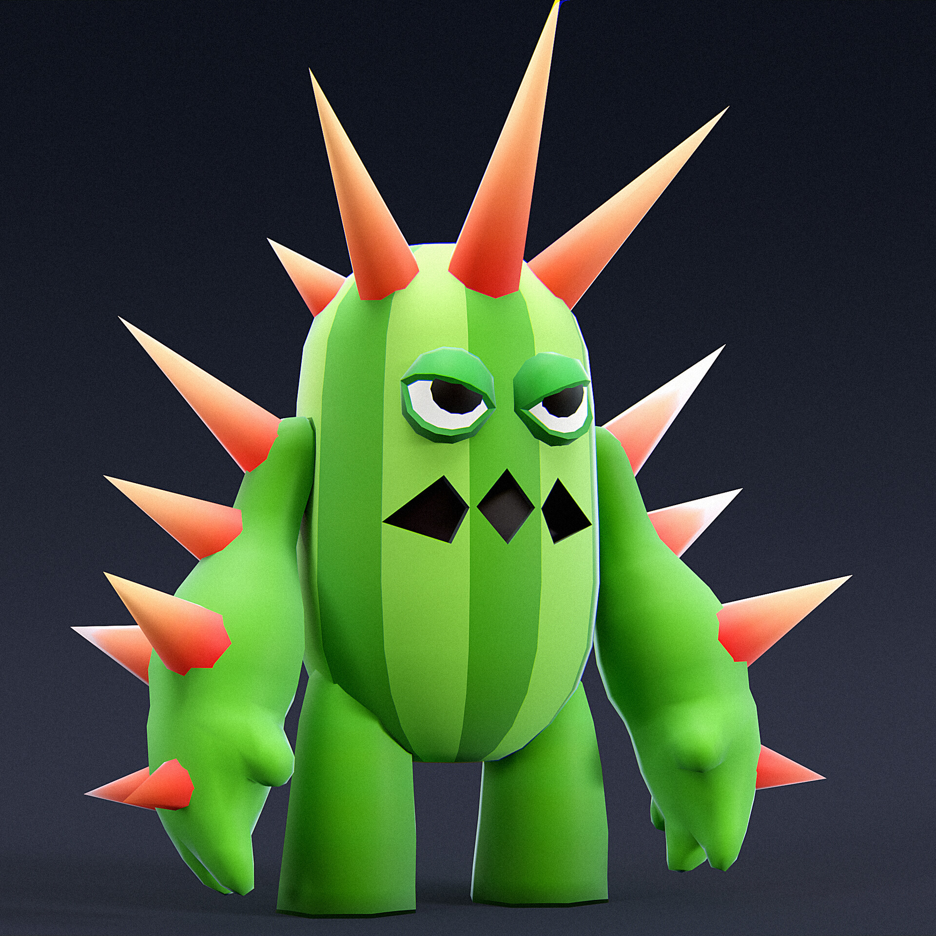 ArtStation - Cactus Warrior