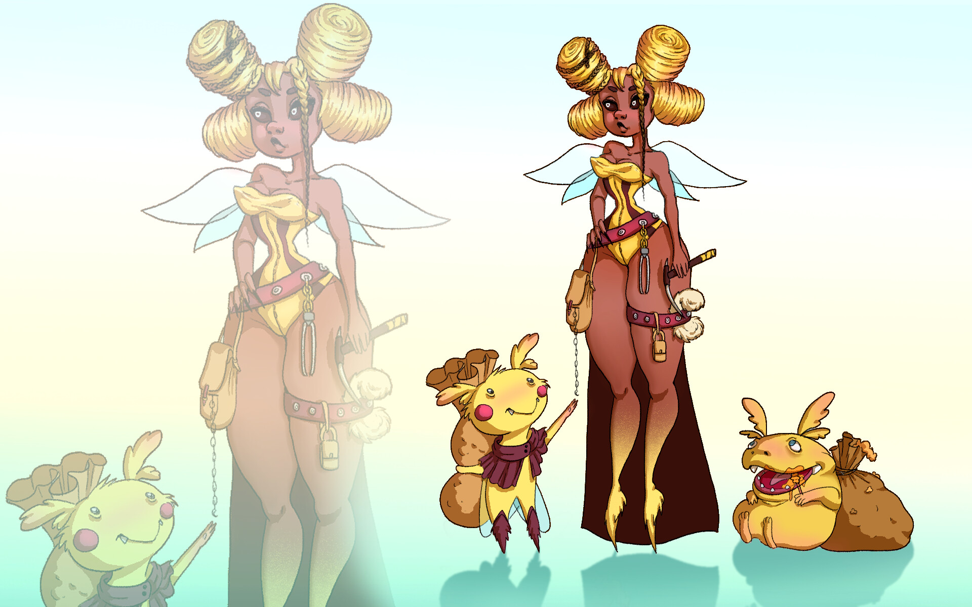 LIAGRE Ophélie - Artstation Challenge - Dragon's Rise : Beeworker