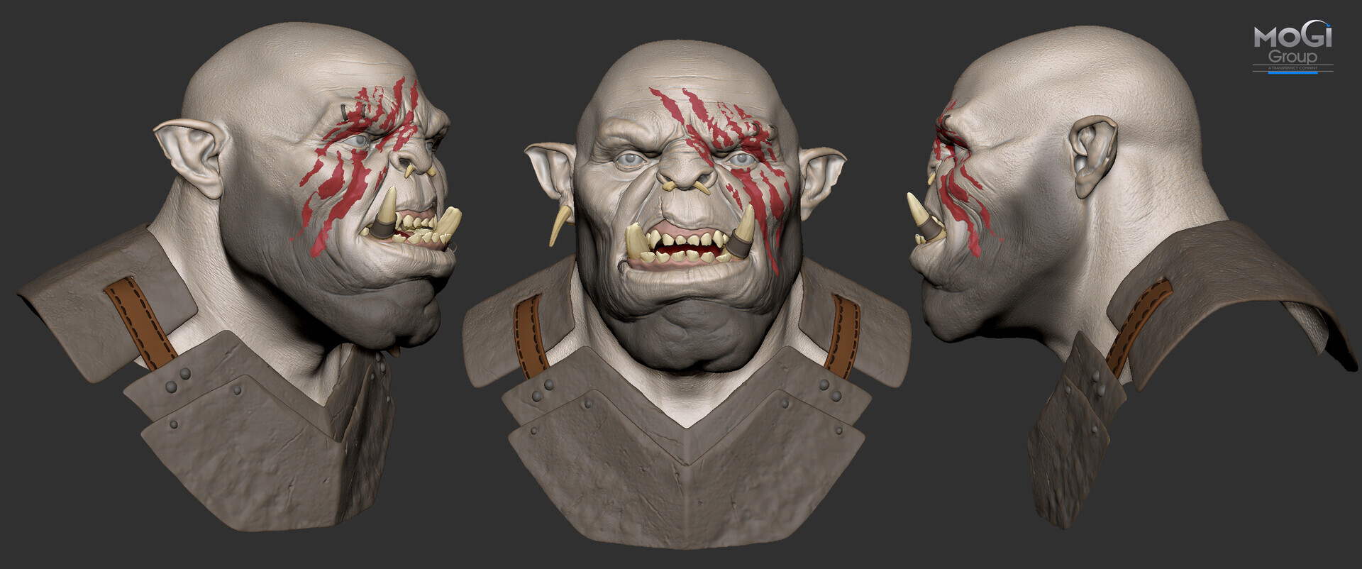 Evtim Todorov - Fantasy Busts - Goblin, Orc ,Ogre - game ready