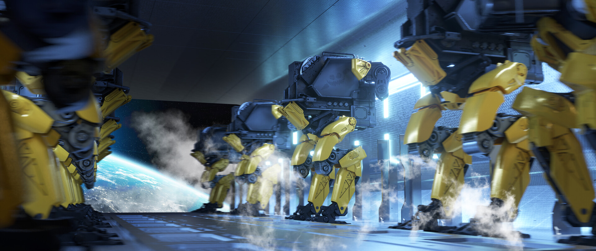 ArtStation - Spaceship Robot