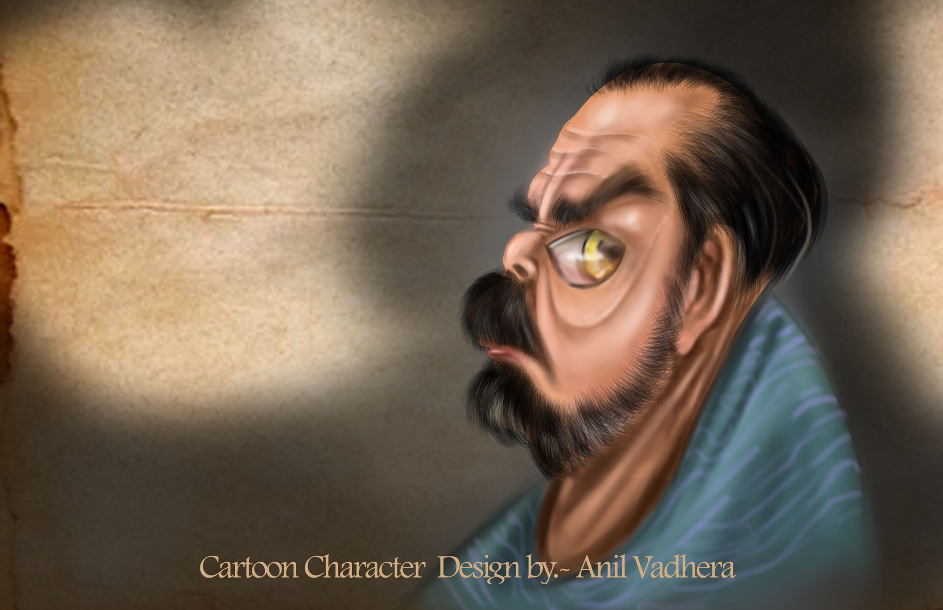 ArtStation - Concept cartoon character design by - Anil Vadhera