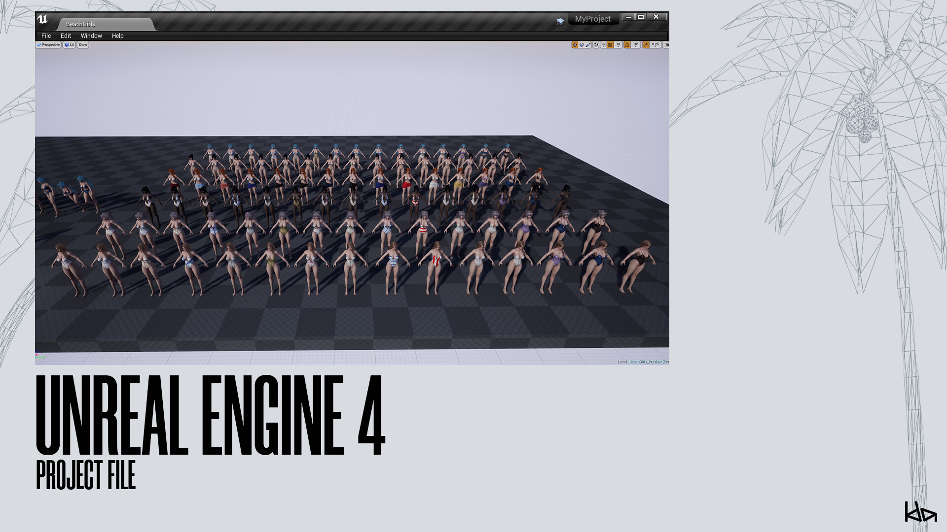 Ida Faber - Beach Girls