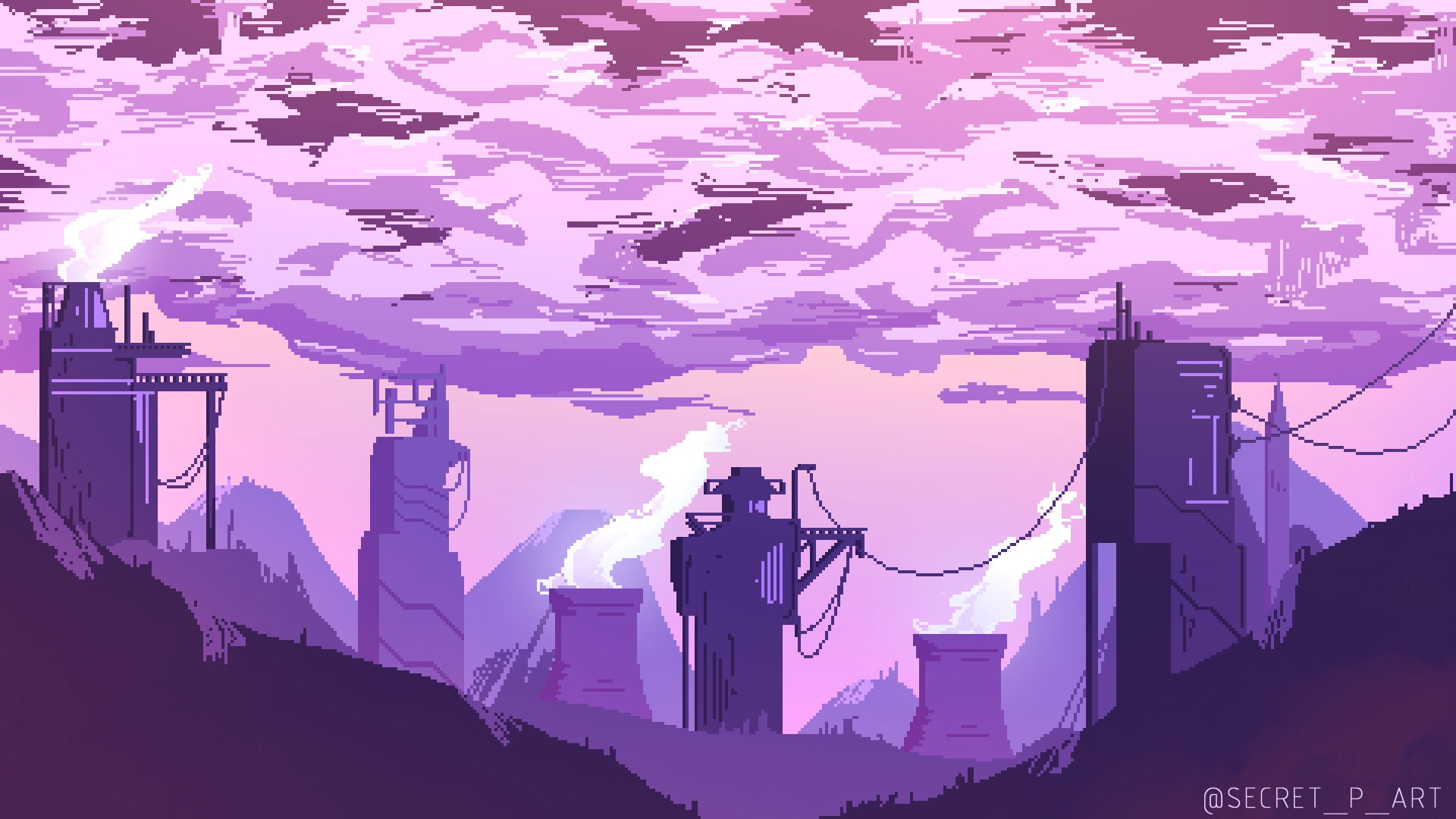 ArtStation - Purple Planet