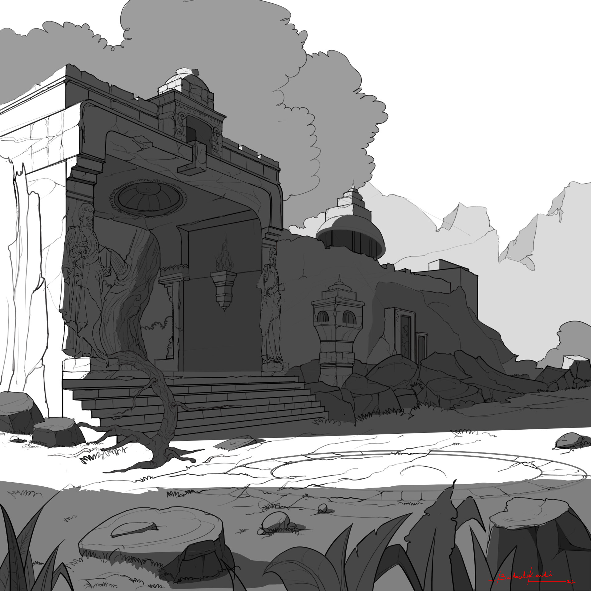 ArtStation - ancient period 2