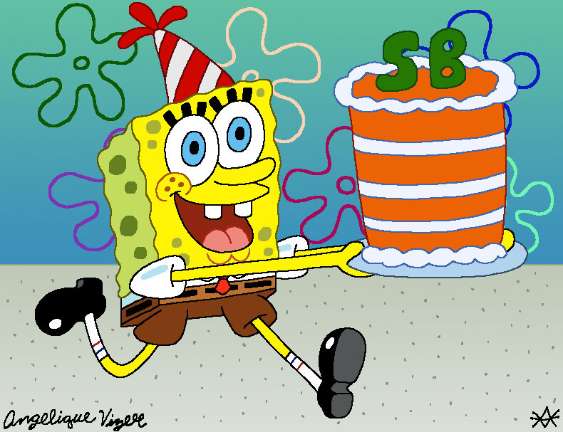 ArtStation - Spongebob Birthday