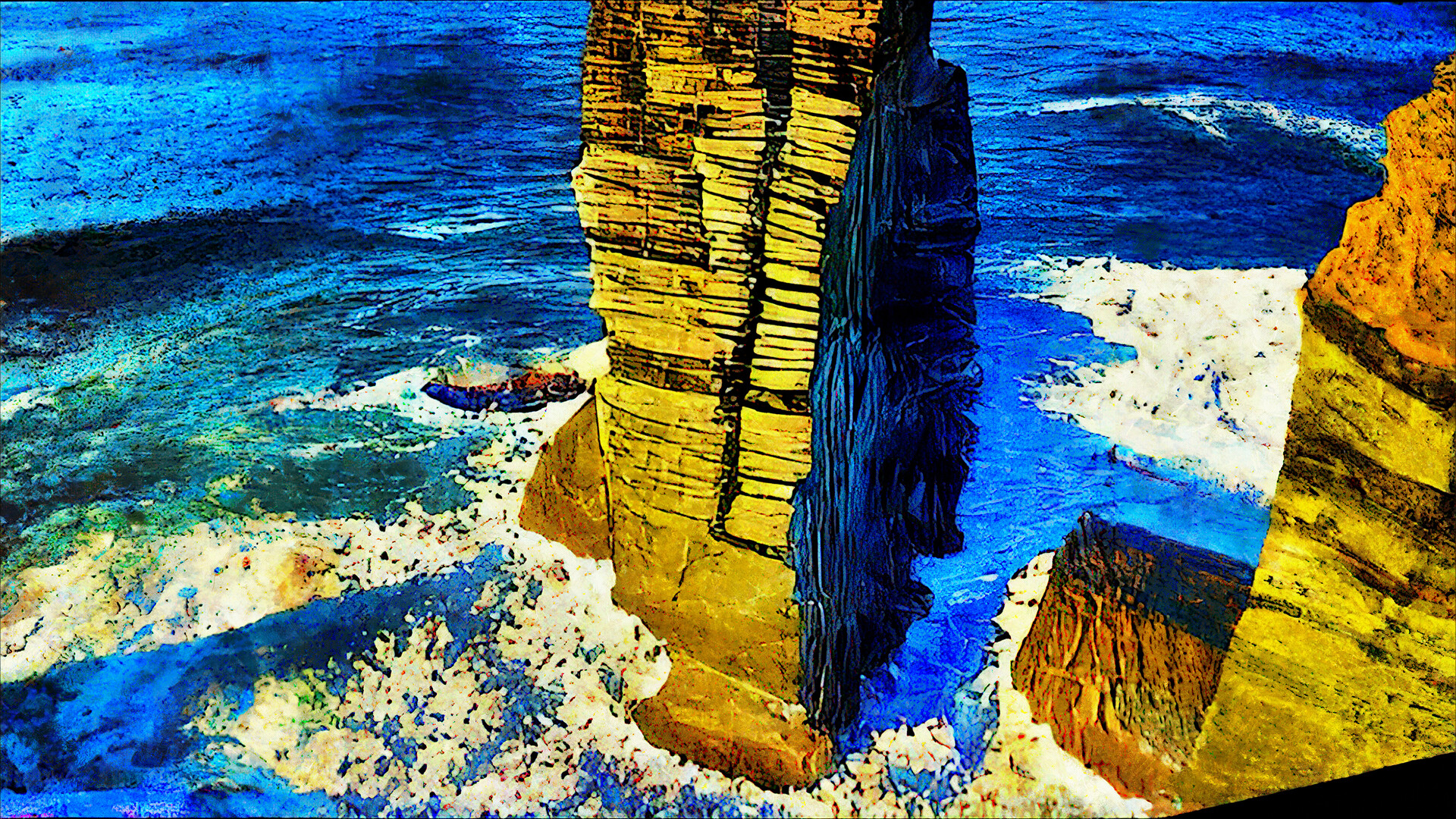 ArtStation - colorfur stack cliff