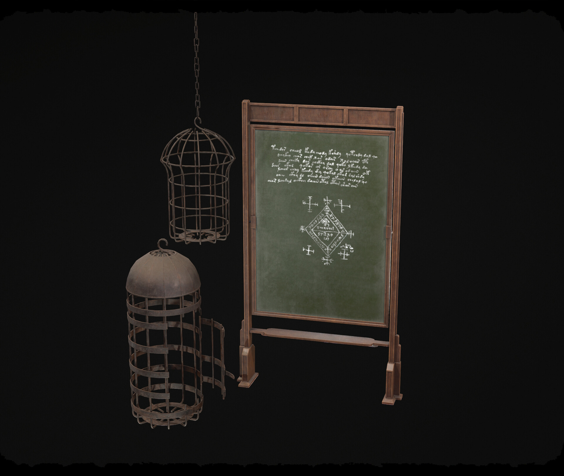 Aleksei Kazakov - Alchemist's room - Props & Materials