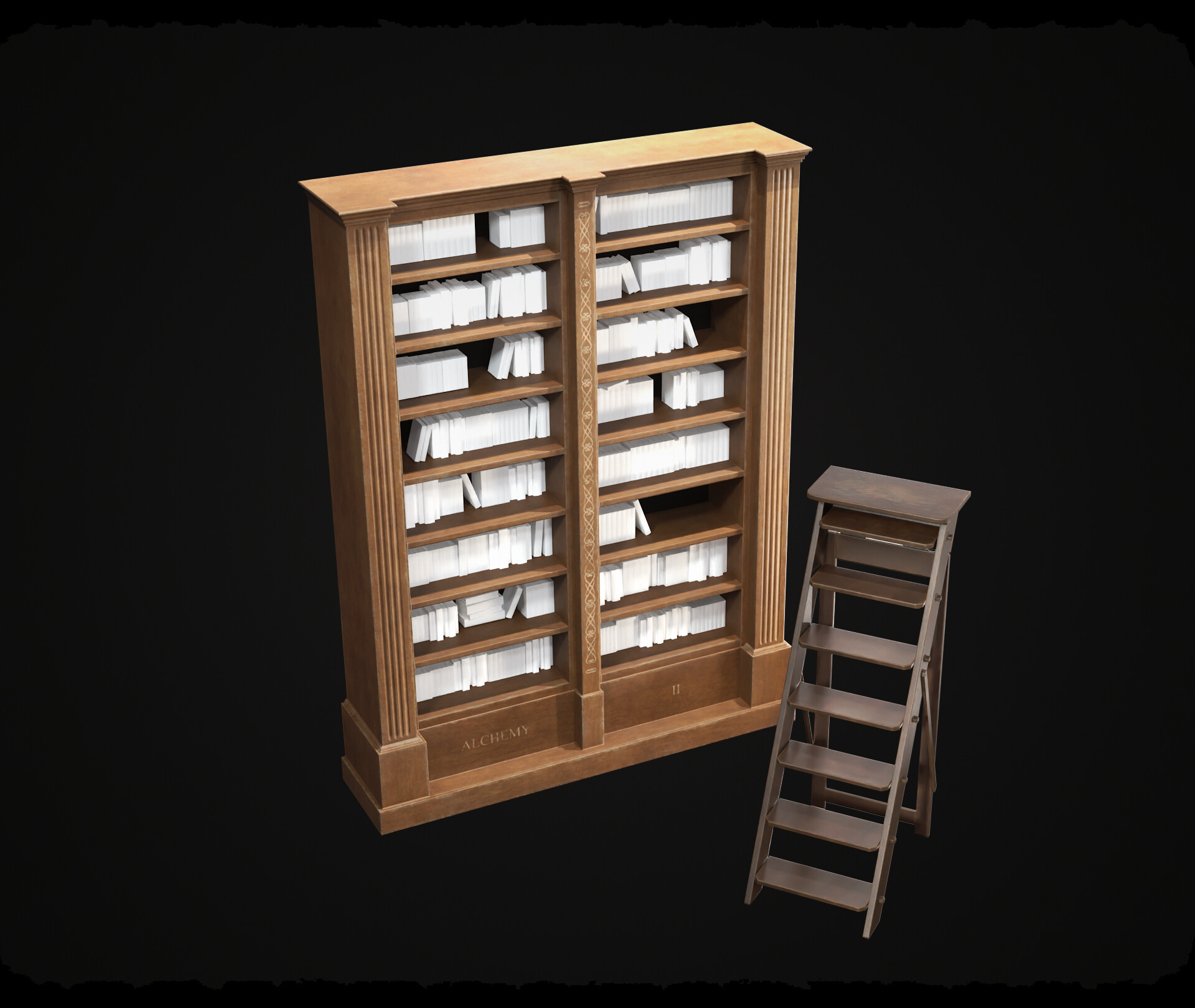 Aleksei Kazakov - Alchemist's room - Props & Materials