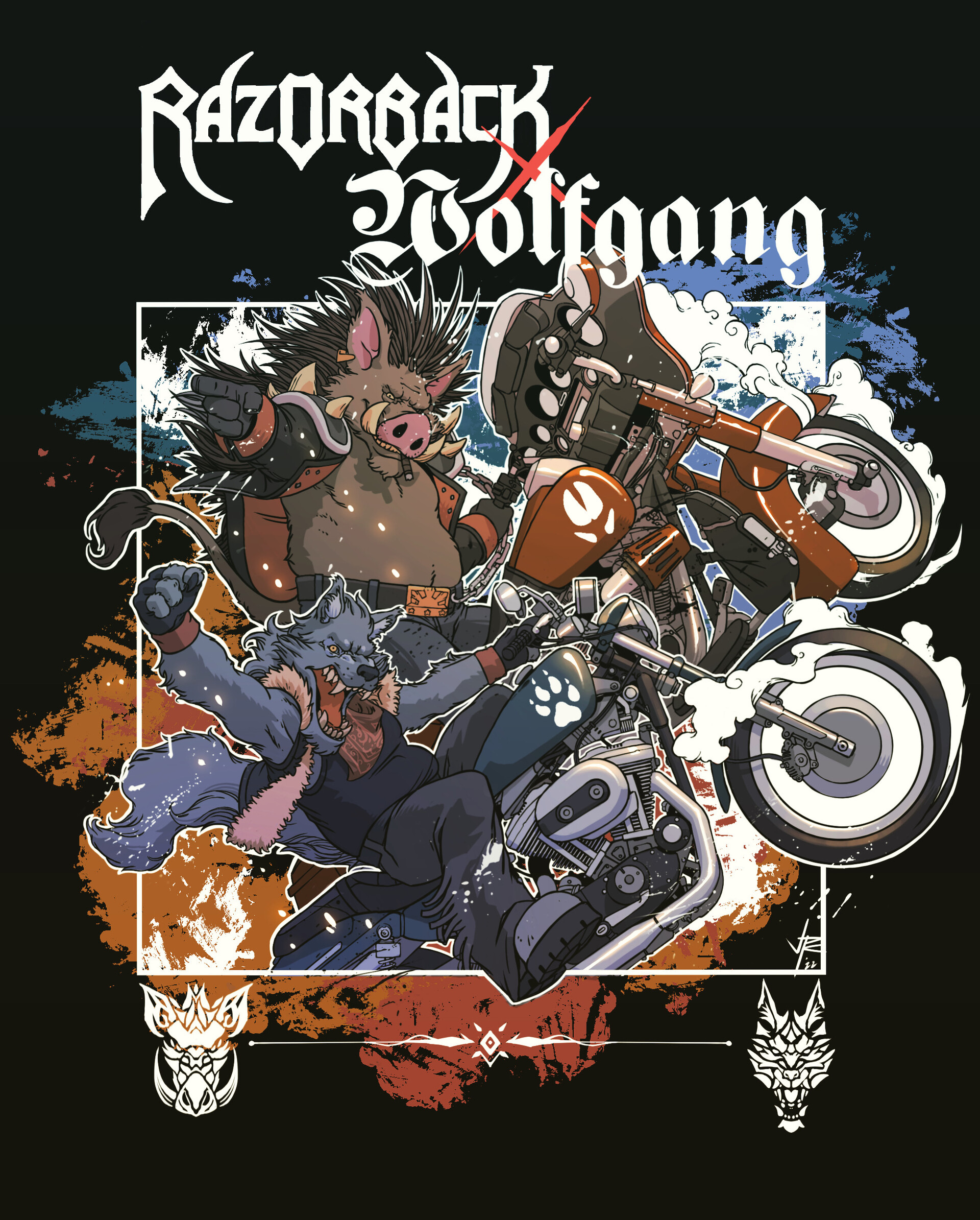 ArtStation - Razorback x Wolfgang