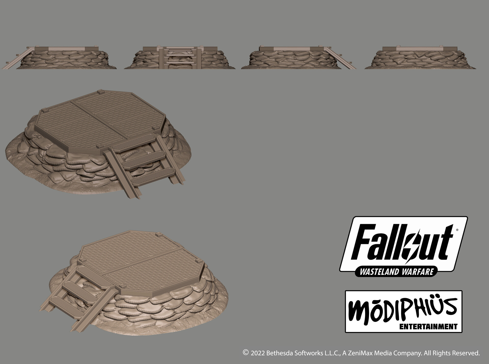 Sean H Bullough - Fallout - Wasteland Warfare Brotherhood of Steel ...