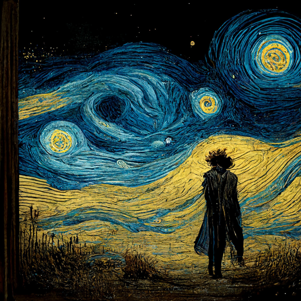Darth Blender - The Sandman / Van Gogh Concept Art