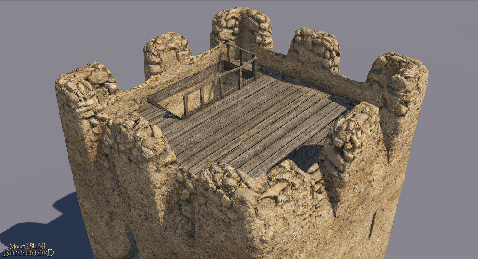 Mert Mimaroglu - M&B2 Bannerlord - Aserai - Level 1 Castle Parts