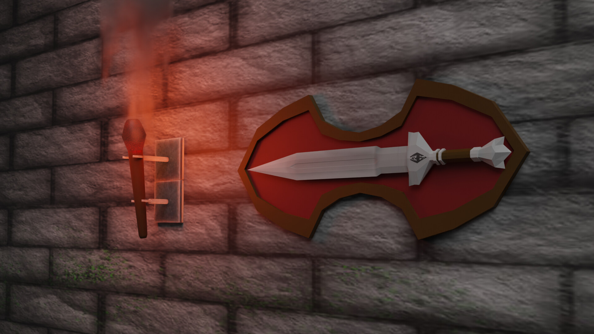 ArtStation - Low Poly Skyrim Empire Sword