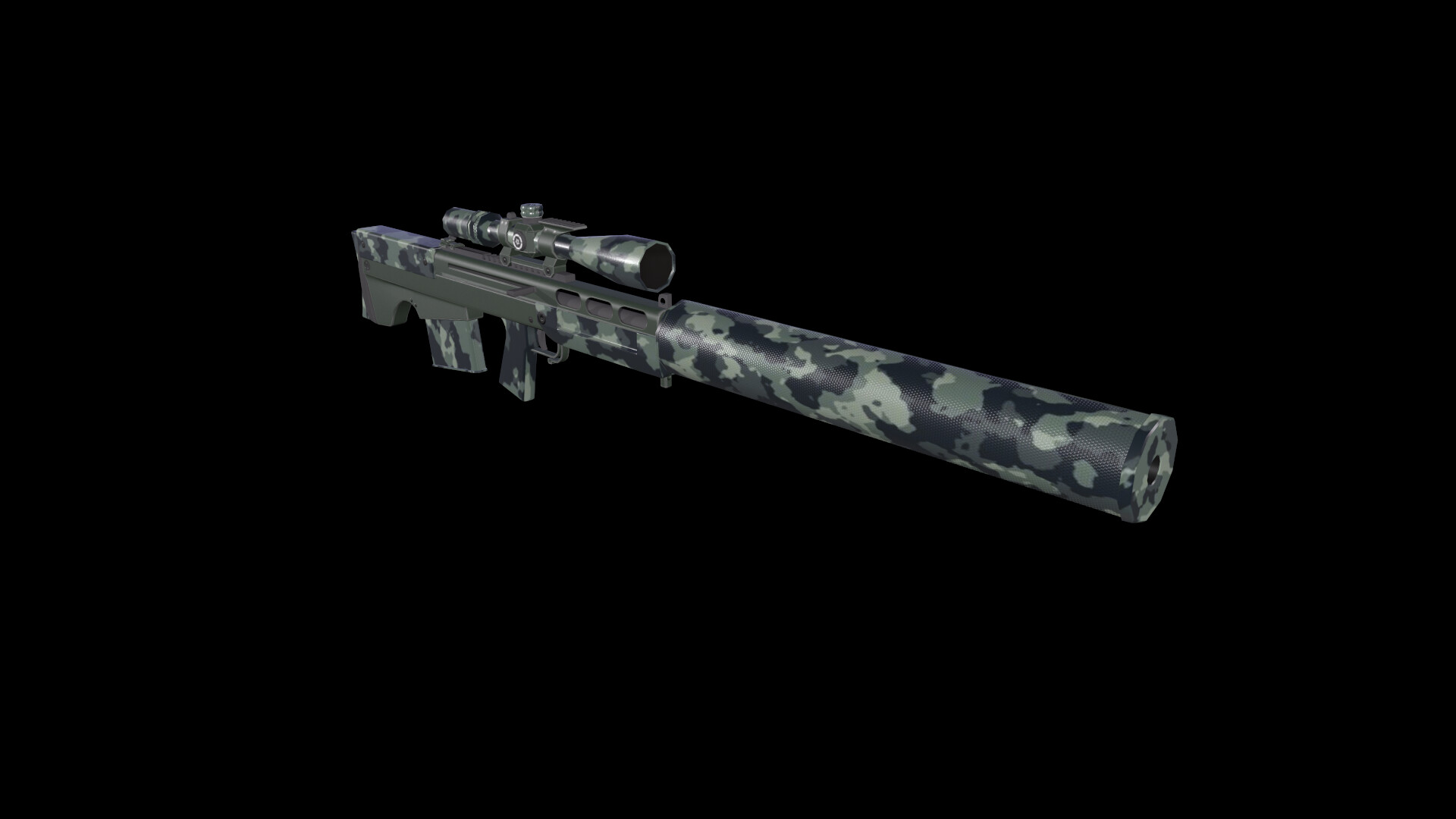 ArtStation - Sniper gun VSSK