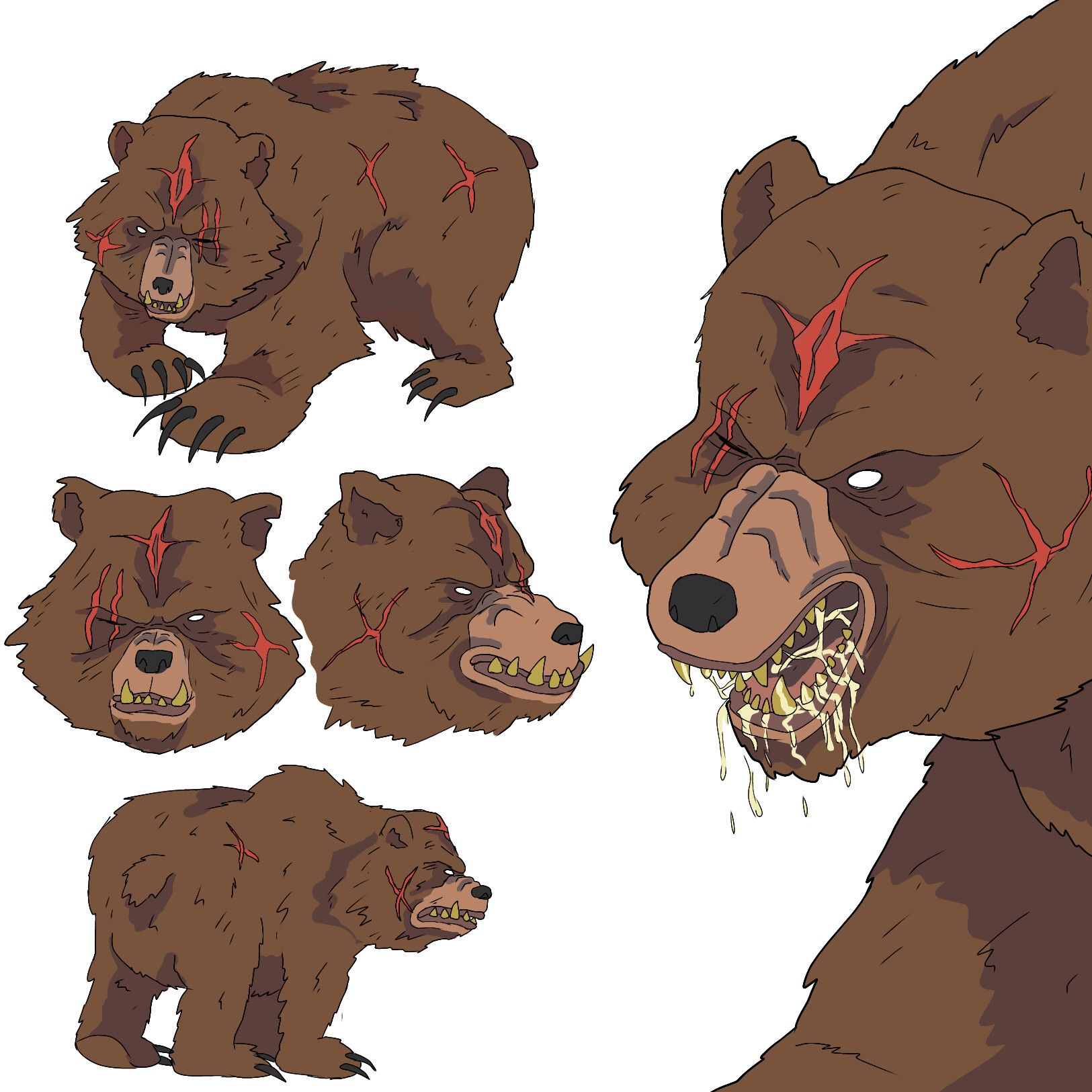 ArtStation - Otis Character designer bear