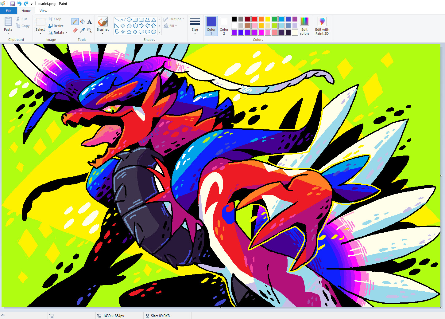 ArtStation - Fanart - MS Paint