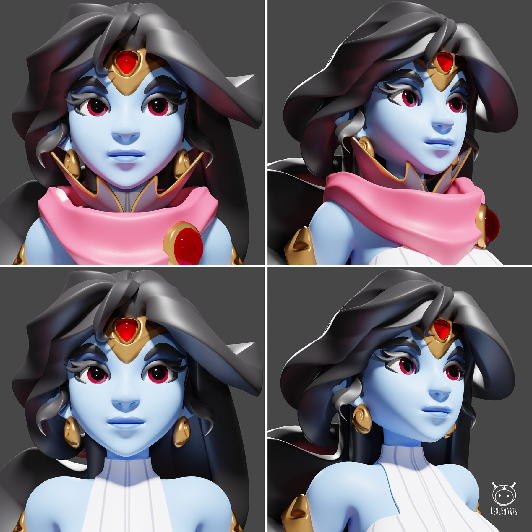 ArtStation - Morgana-OC-3D version