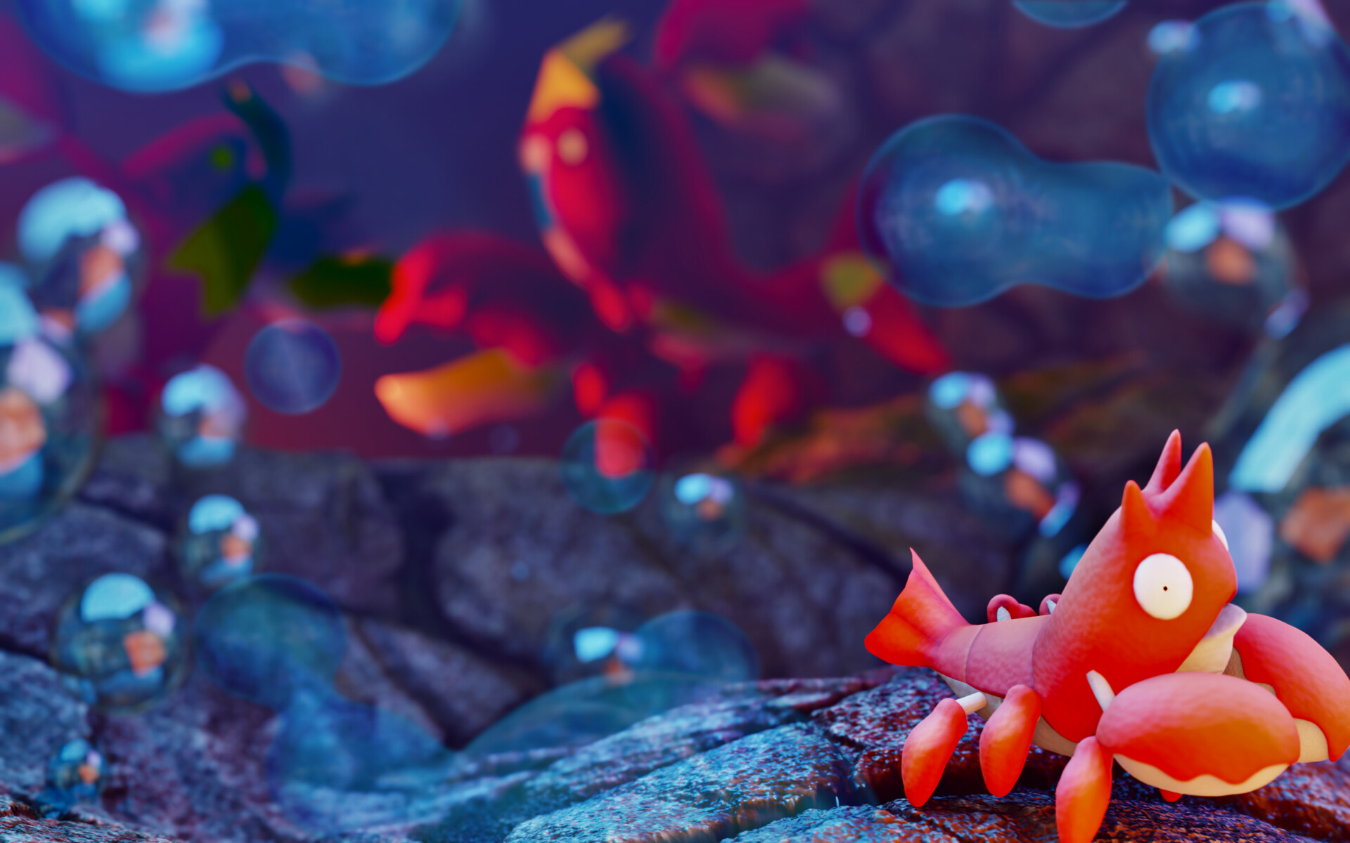 Corphish Wallpaper Amazon.com: Pokemon Corphish (63) EX Holon