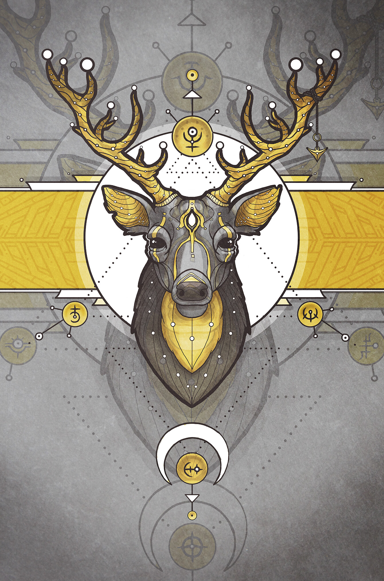 ArtStation - Free Deer Spirit