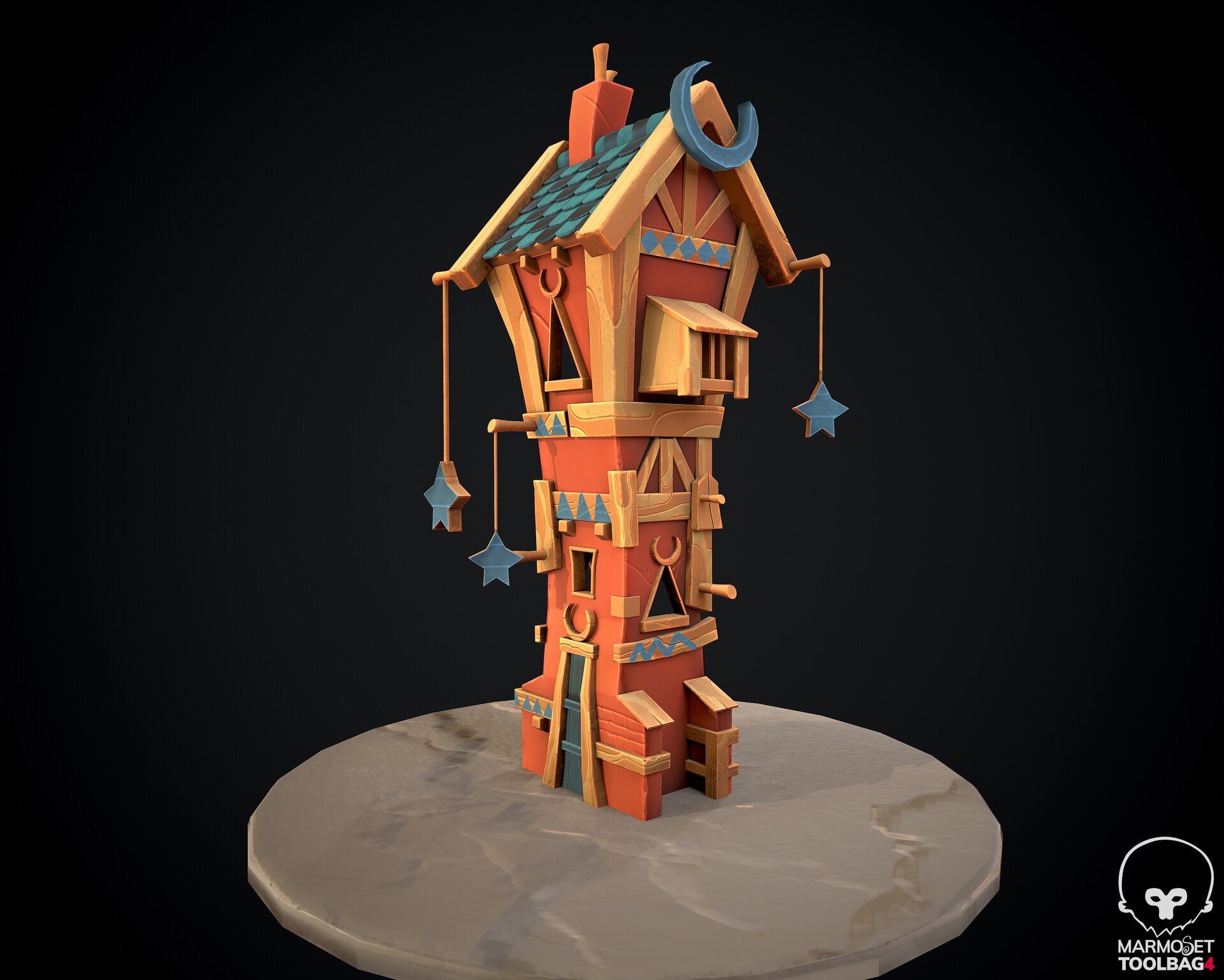 ArtStation - Stylized House