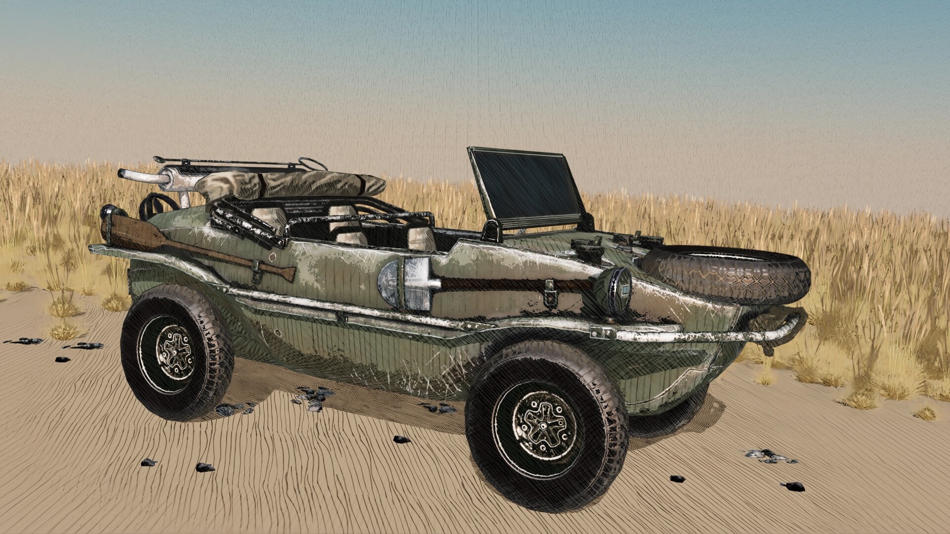 Iyad Horani - NPR Concept Art Rendering with RenderMan Stylized Looks ...