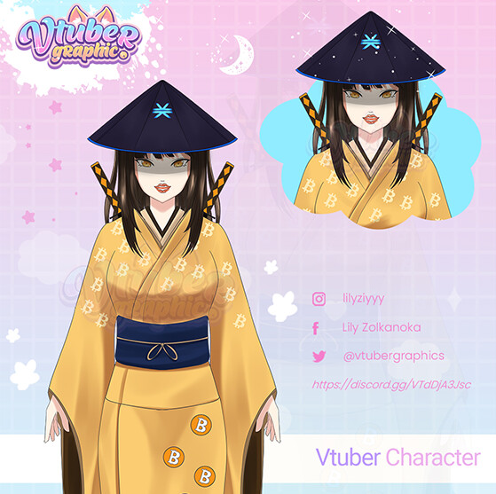 ArtStation - Japanese live2d character