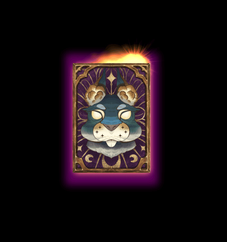 ArtStation - Card game design animation spine2D