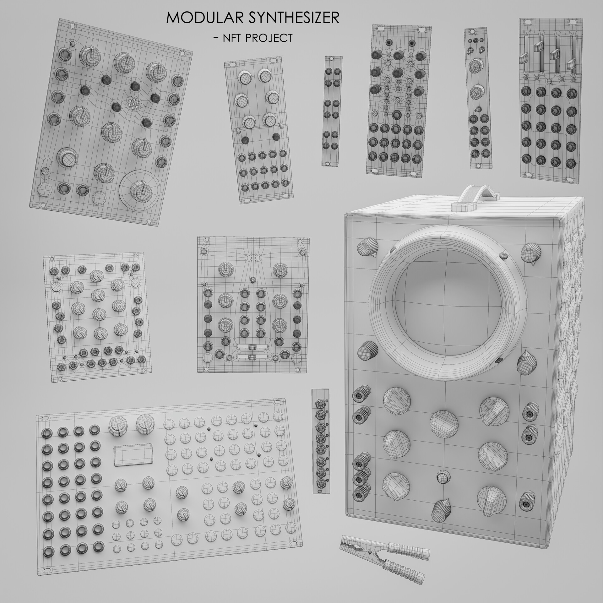 ArtStation - MODULARS SYNTHESIZER